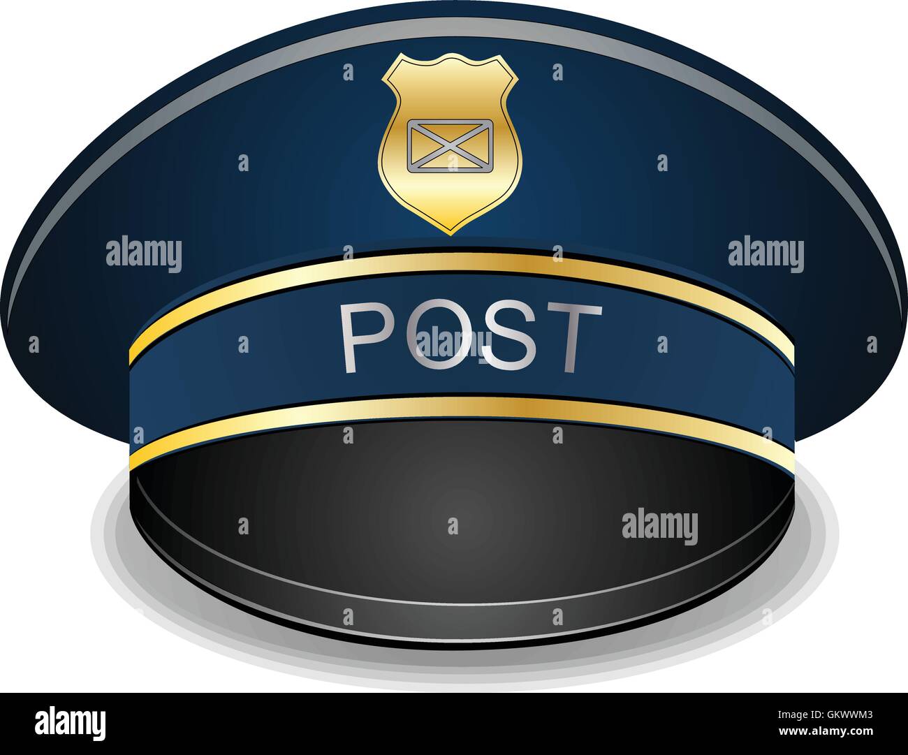 Badge cap Stock Vector Images - Alamy