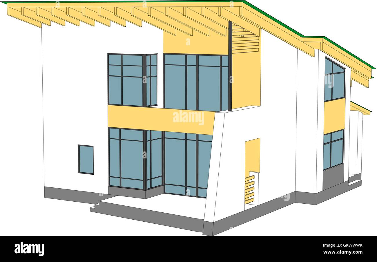 House window floor side Stock Vector Images - Alamy