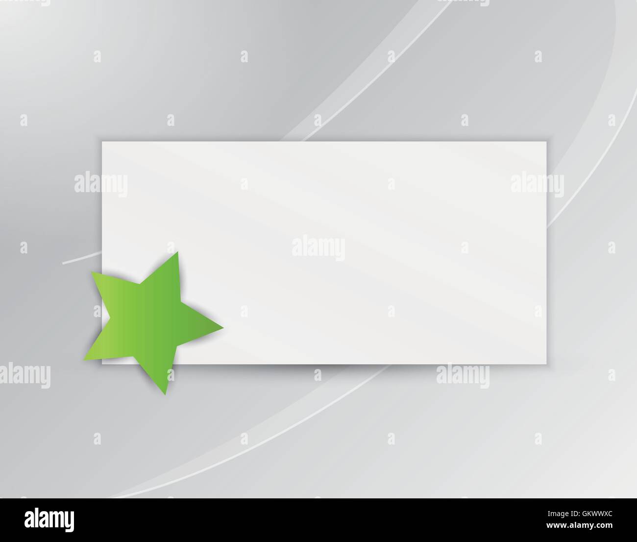 star with blank paper Stock Vector Image & Art - Alamy