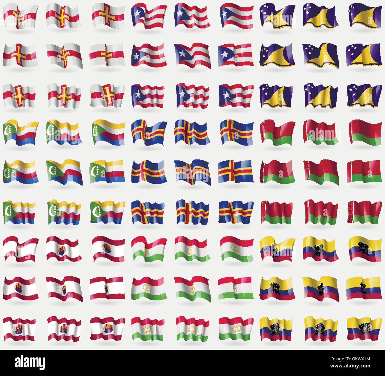 Ecuador puerto rico Stock Vector Images - Alamy