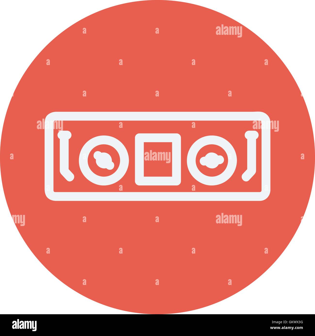 DJ console thin line icon Stock Vector Image & Art - Alamy