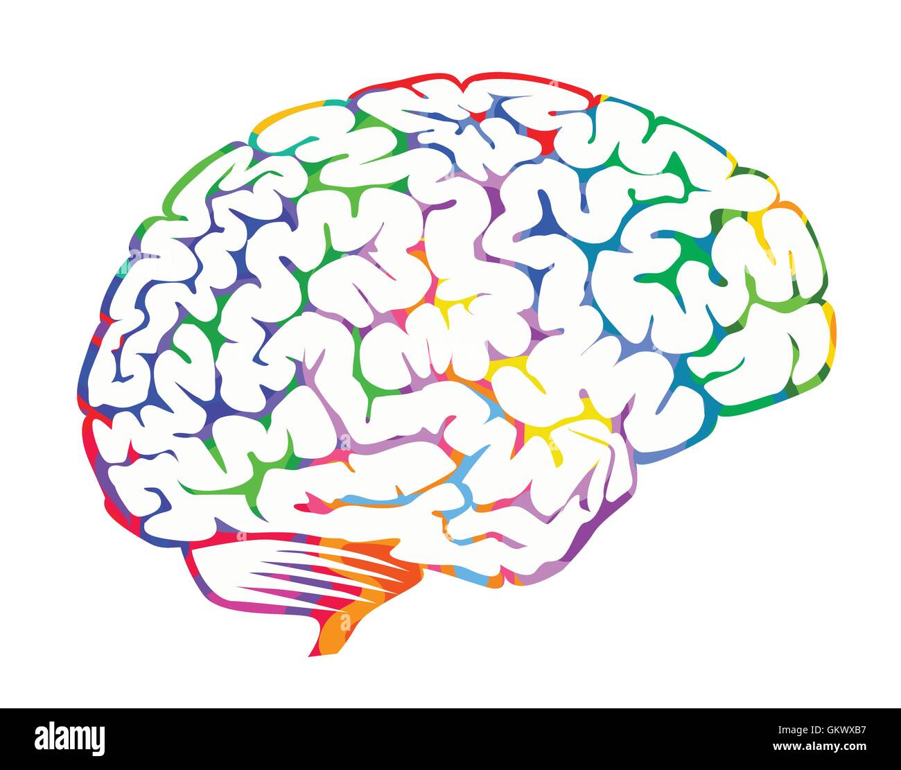 Brainwaves Stock Vector Images - Alamy