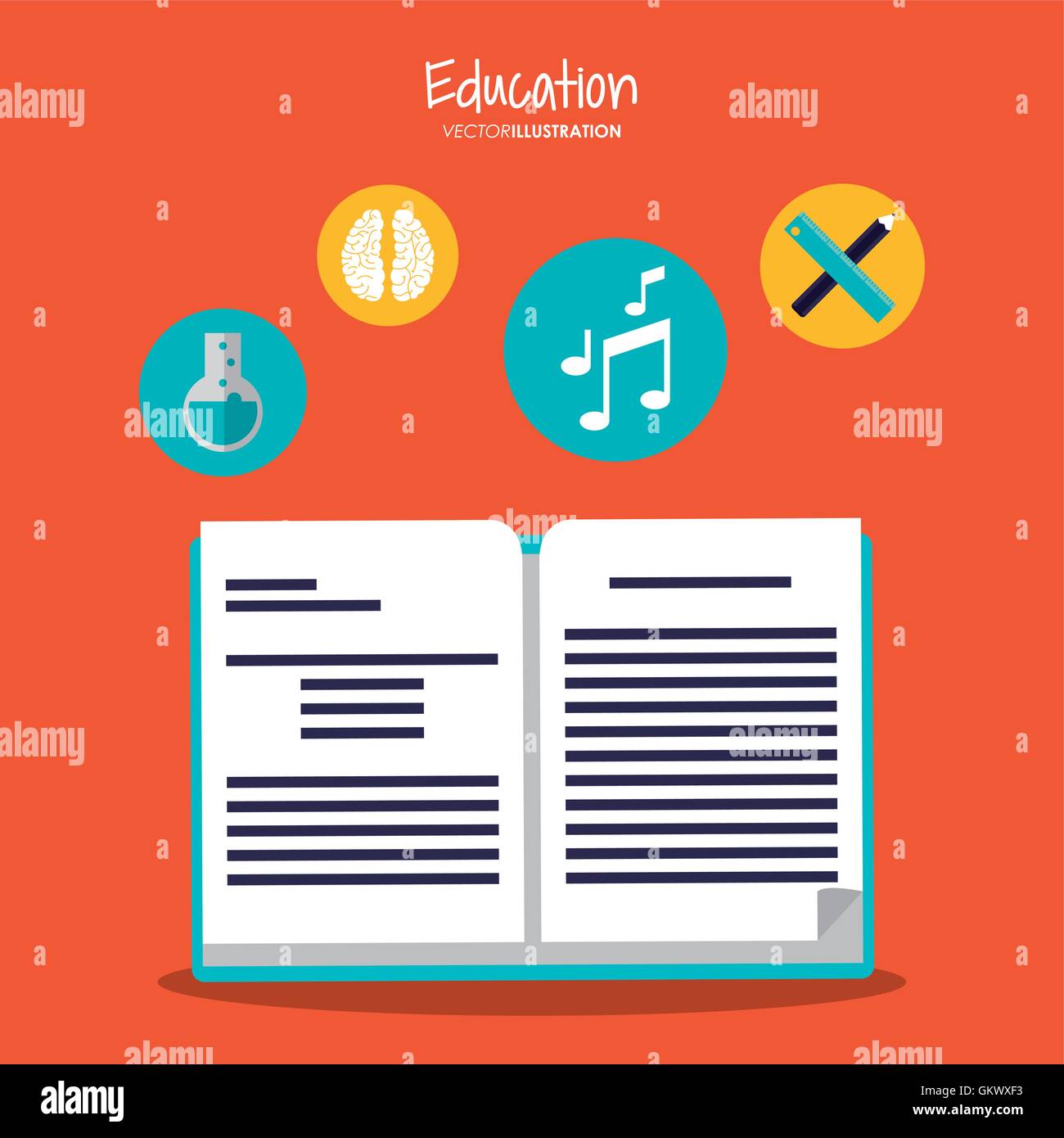 education learning school design Stock Vector Image & Art - Alamy