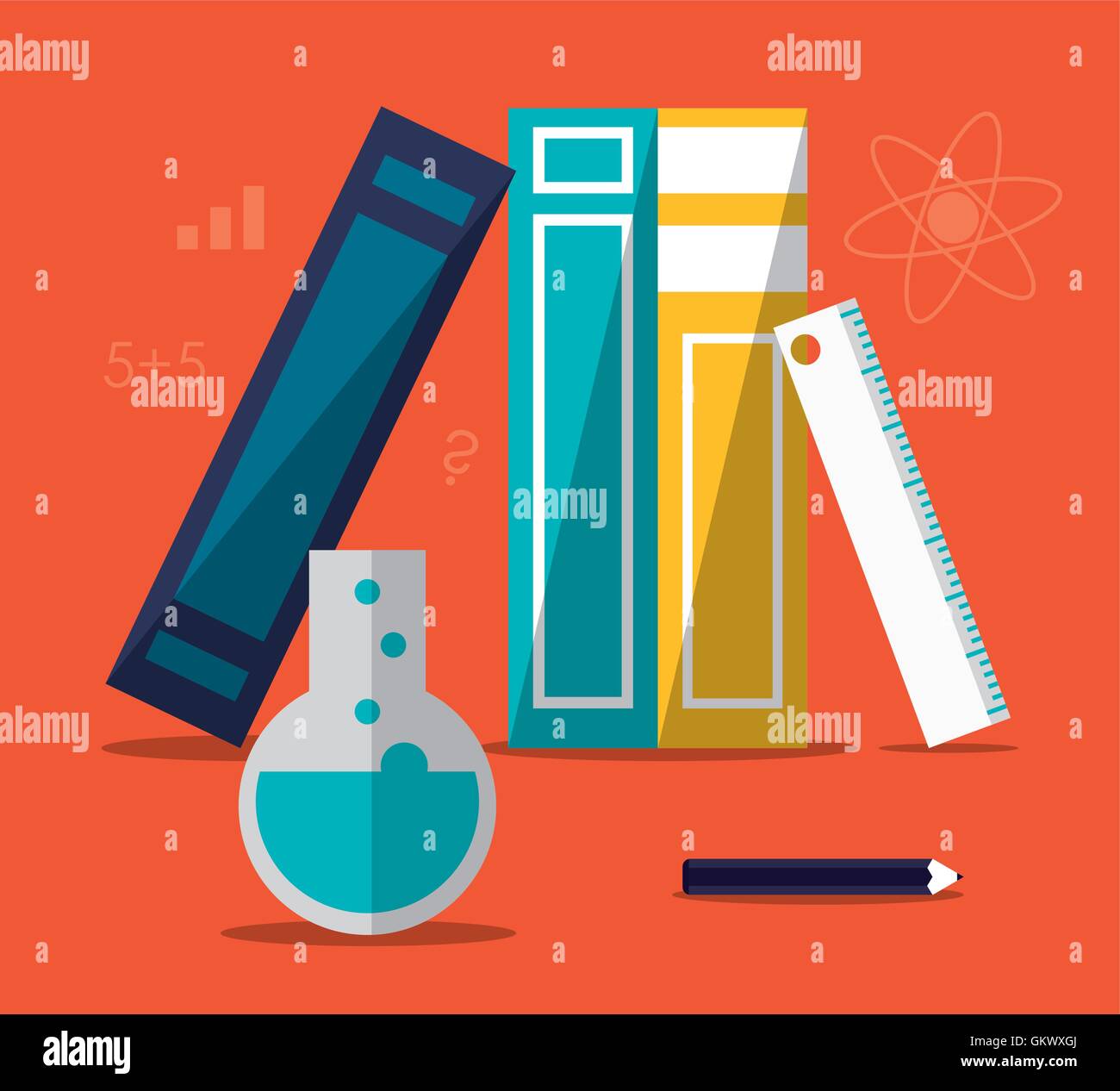 education learning school books design Stock Vector Image & Art - Alamy