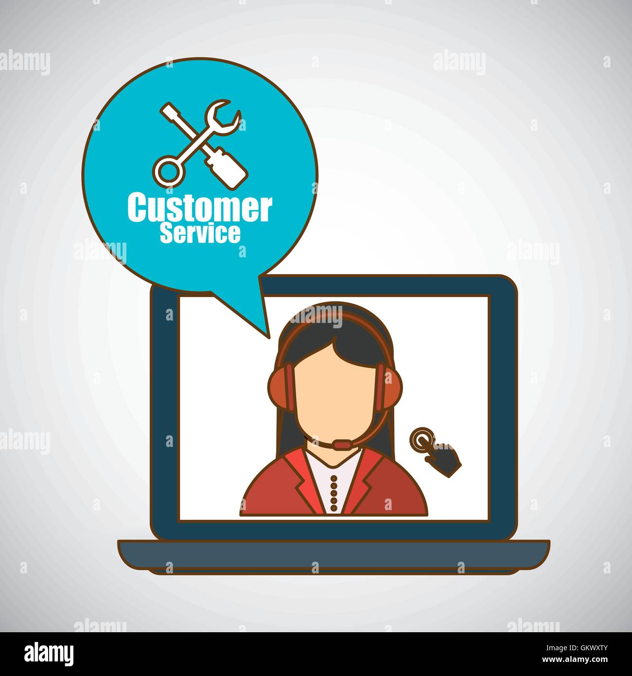 Operator woman icon design Stock Vector Image & Art - Alamy