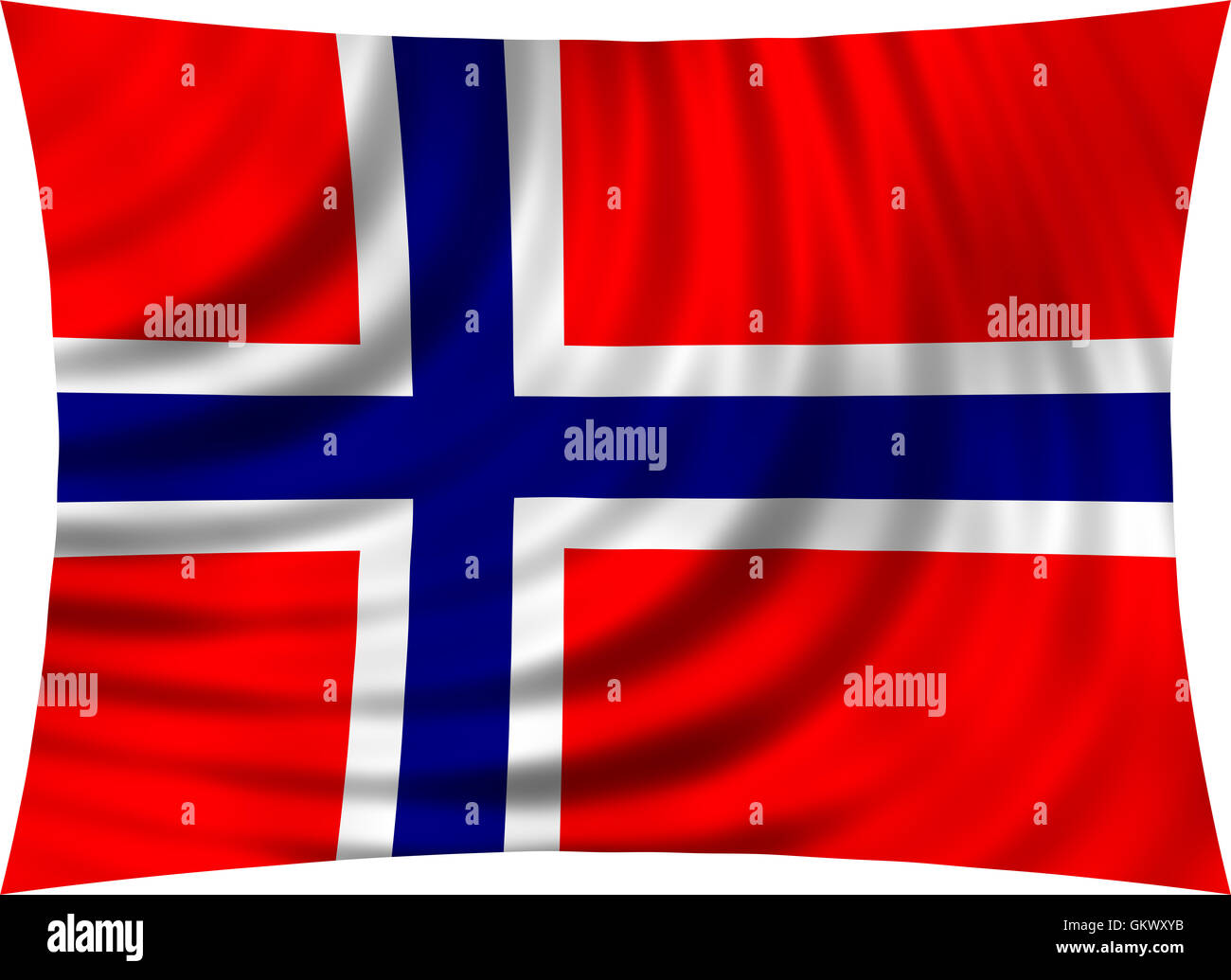 Norwegian official flag hi-res stock photography and images - Alamy