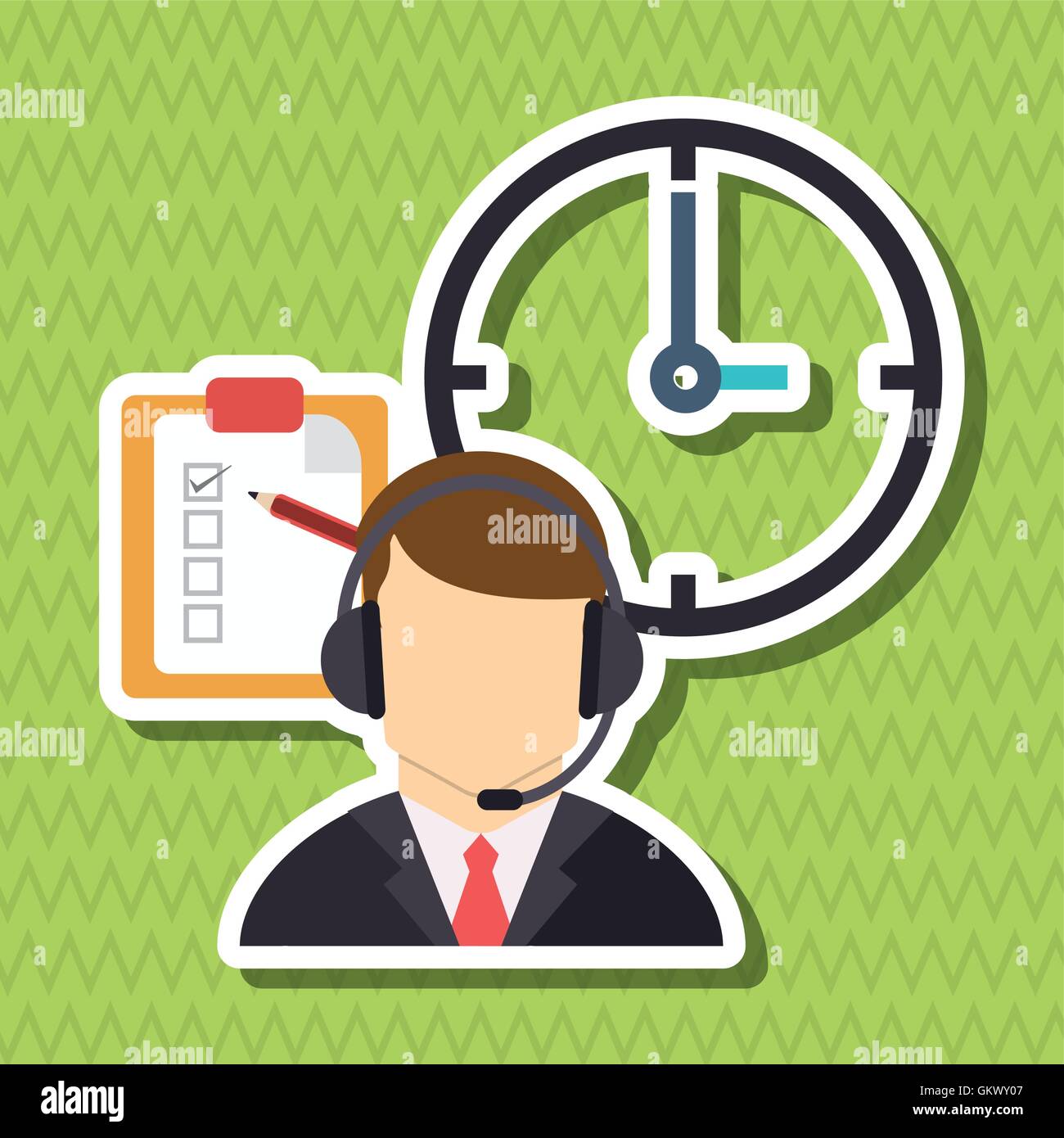 Operator man icon design Stock Vector Image & Art - Alamy