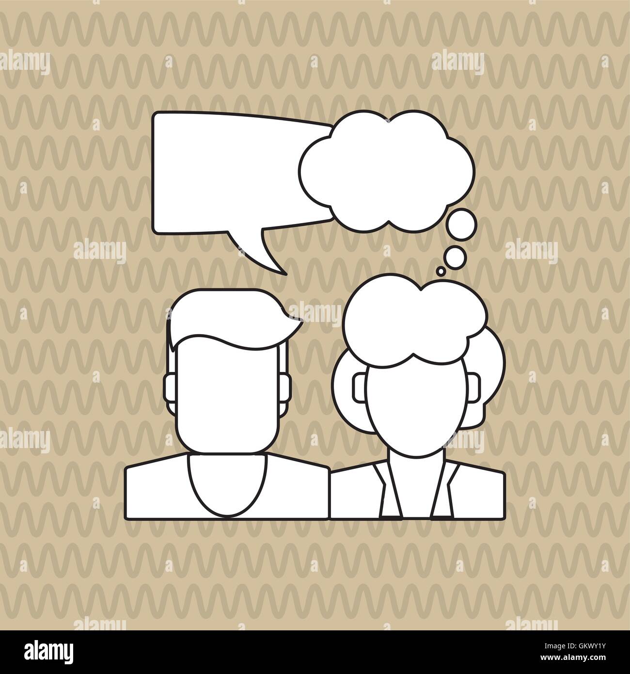 Communication with bubble design Stock Vector Image & Art - Alamy