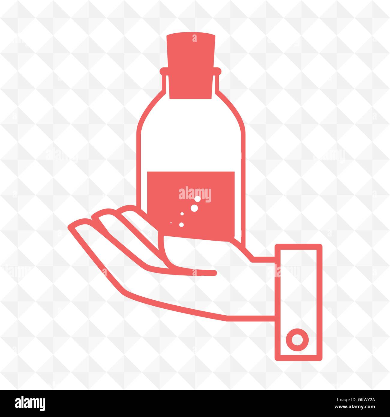 hand laboratory tools chemistry Stock Vector Image & Art - Alamy