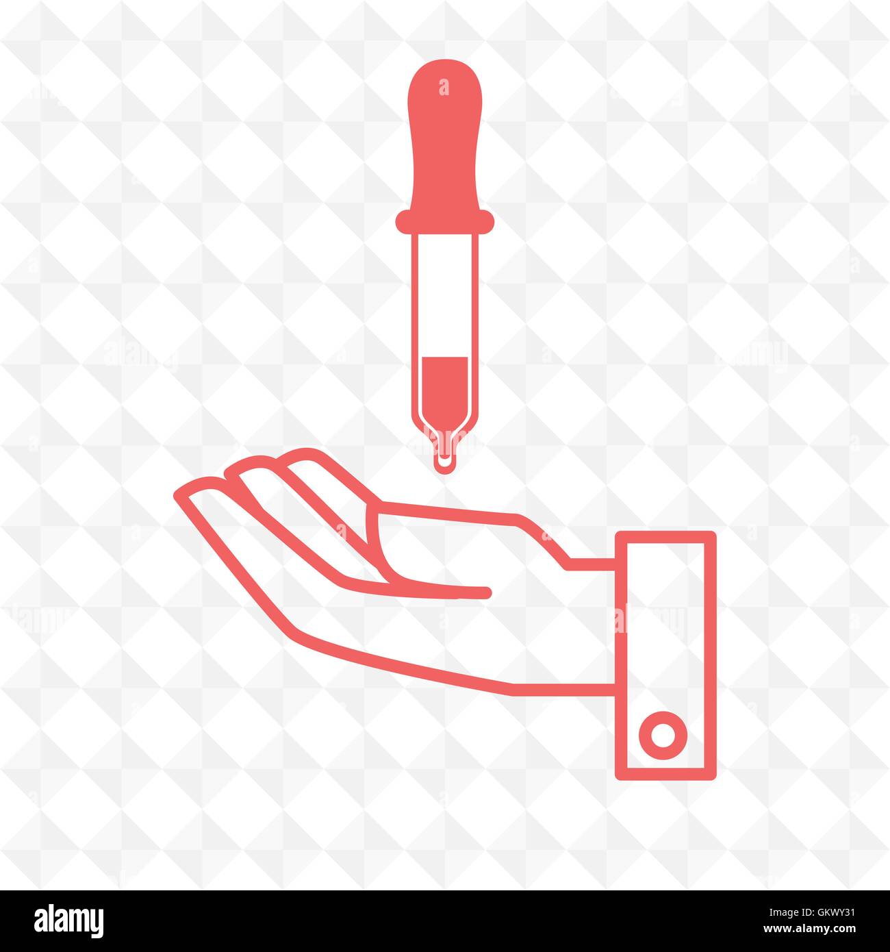 hand laboratory tools chemistry Stock Vector Image & Art - Alamy