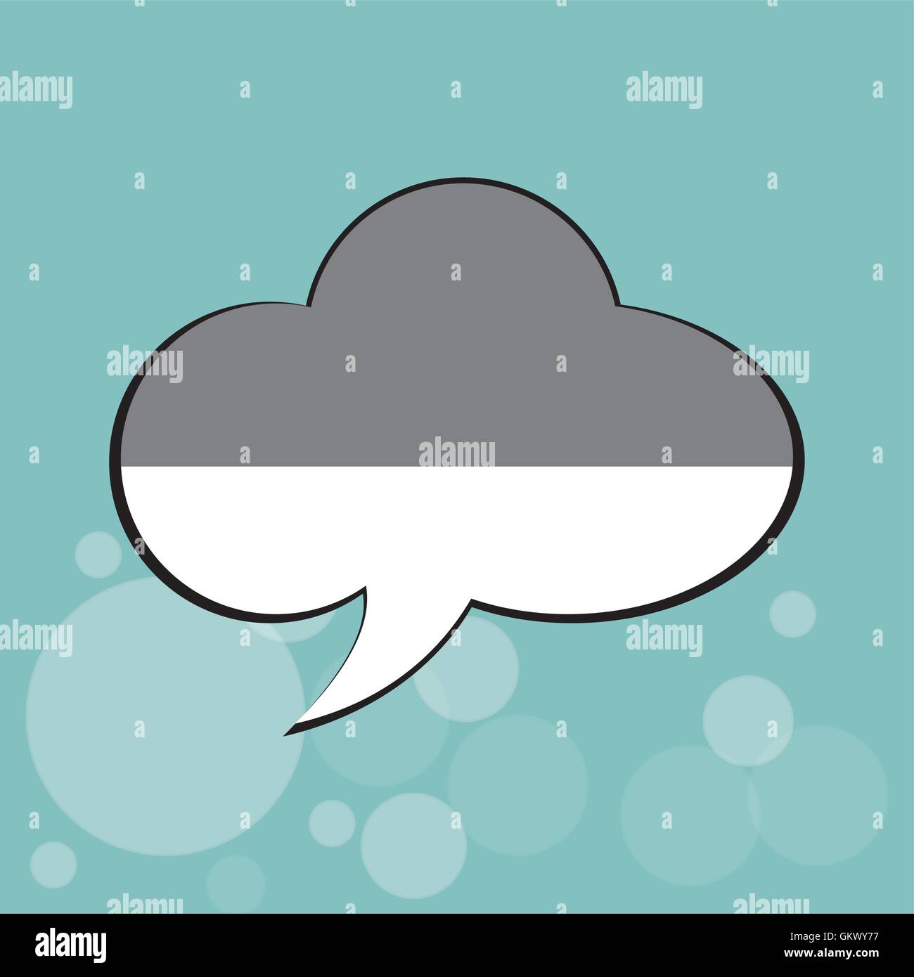 bubble icon design Stock Vector Image & Art - Alamy