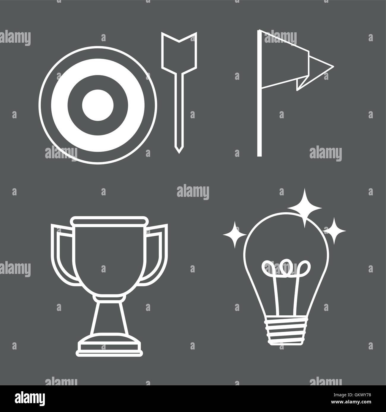 Achievement design. Success icon. Colorful design , vector Stock Vector ...