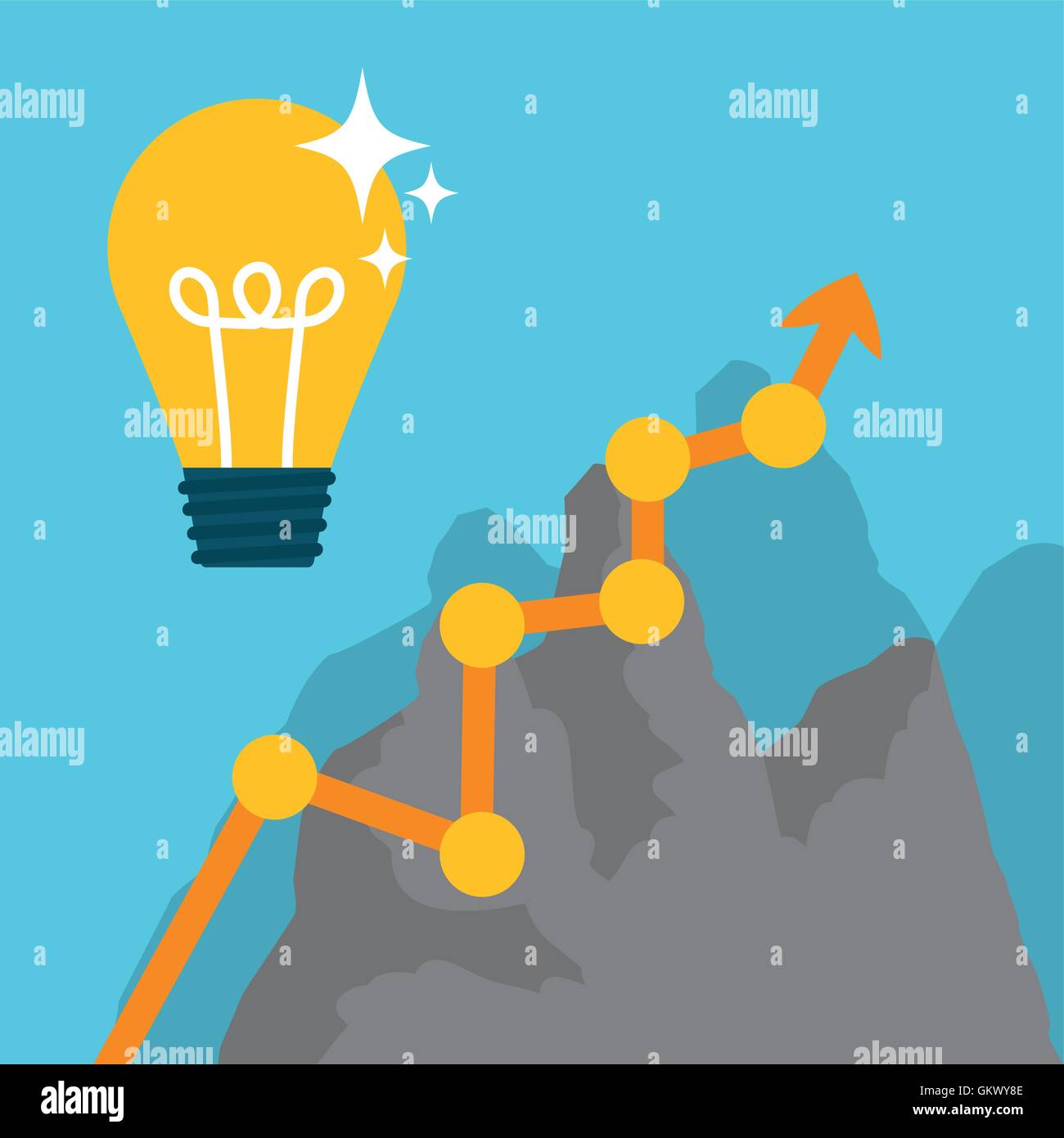 Achievement design. Success icon. Colorful design , vector Stock Vector ...