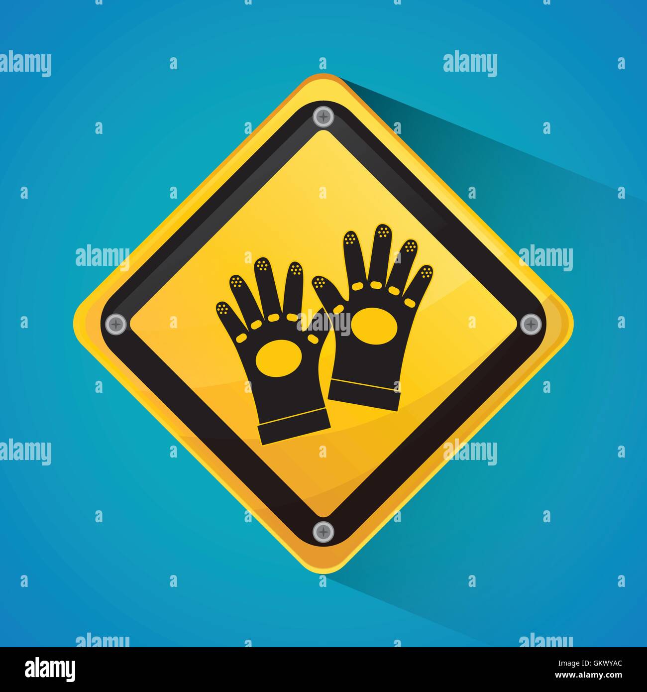 Industrial security. Safety icon. Flat design Stock Vector Image & Art ...