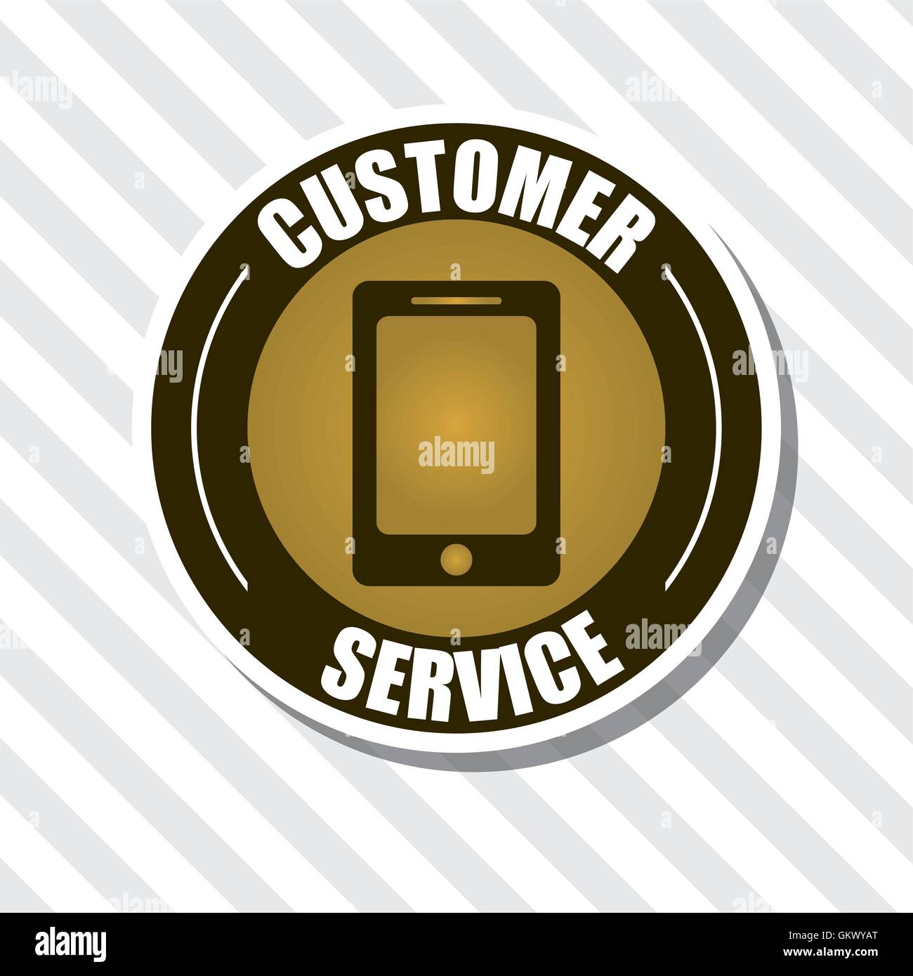customer service icon design, vector illustration Stock Vector Image ...