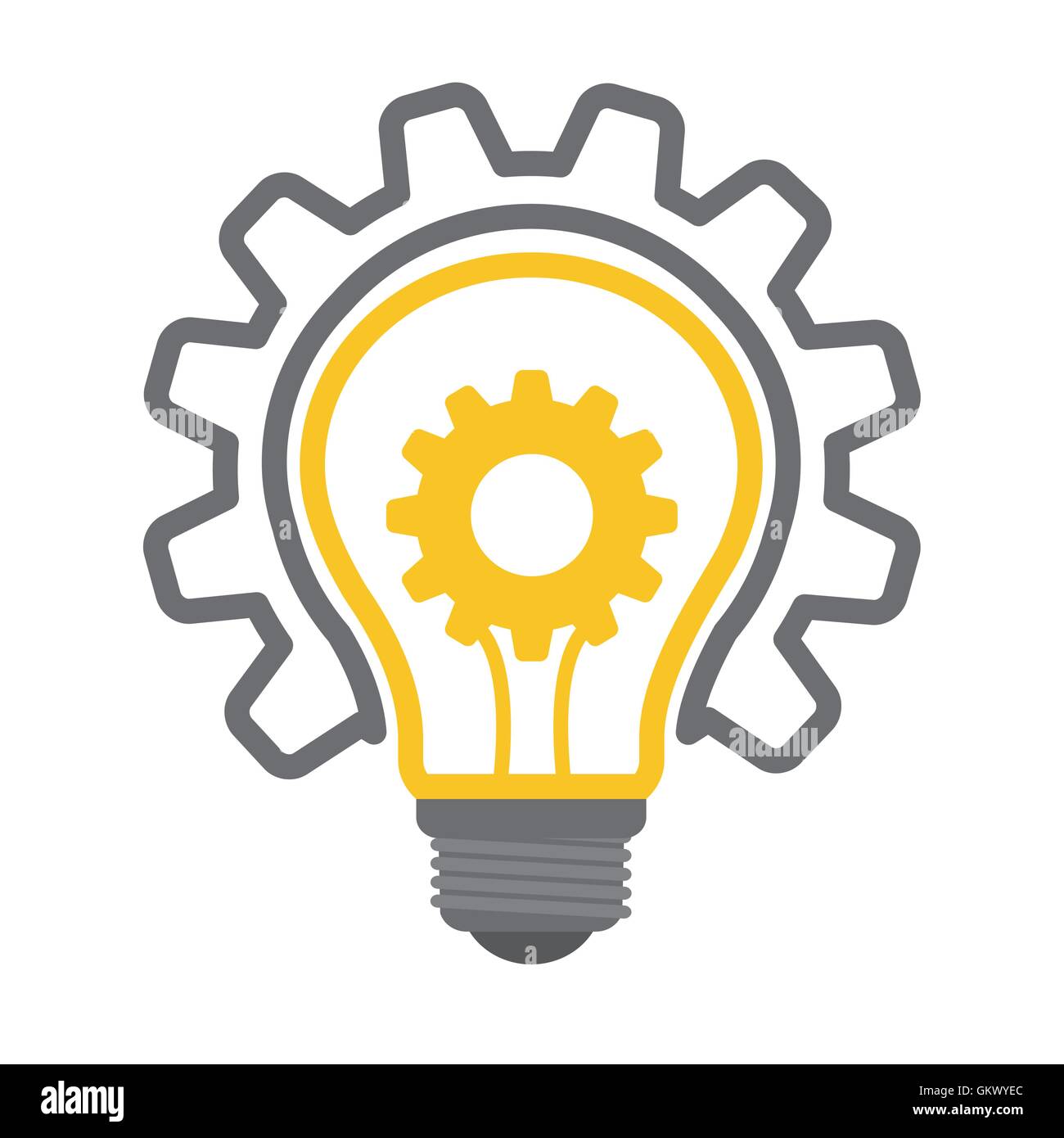 Innovate disign. Idea icon. Flat illustration , vector Stock Vector ...