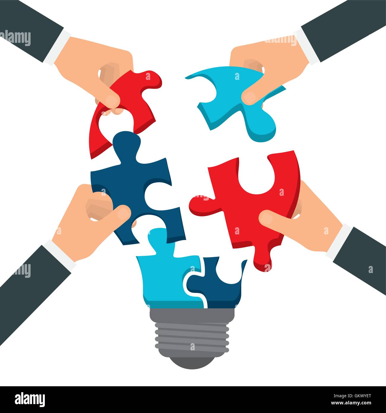 Innovate disign. Idea icon. Flat illustration , vector Stock Vector ...