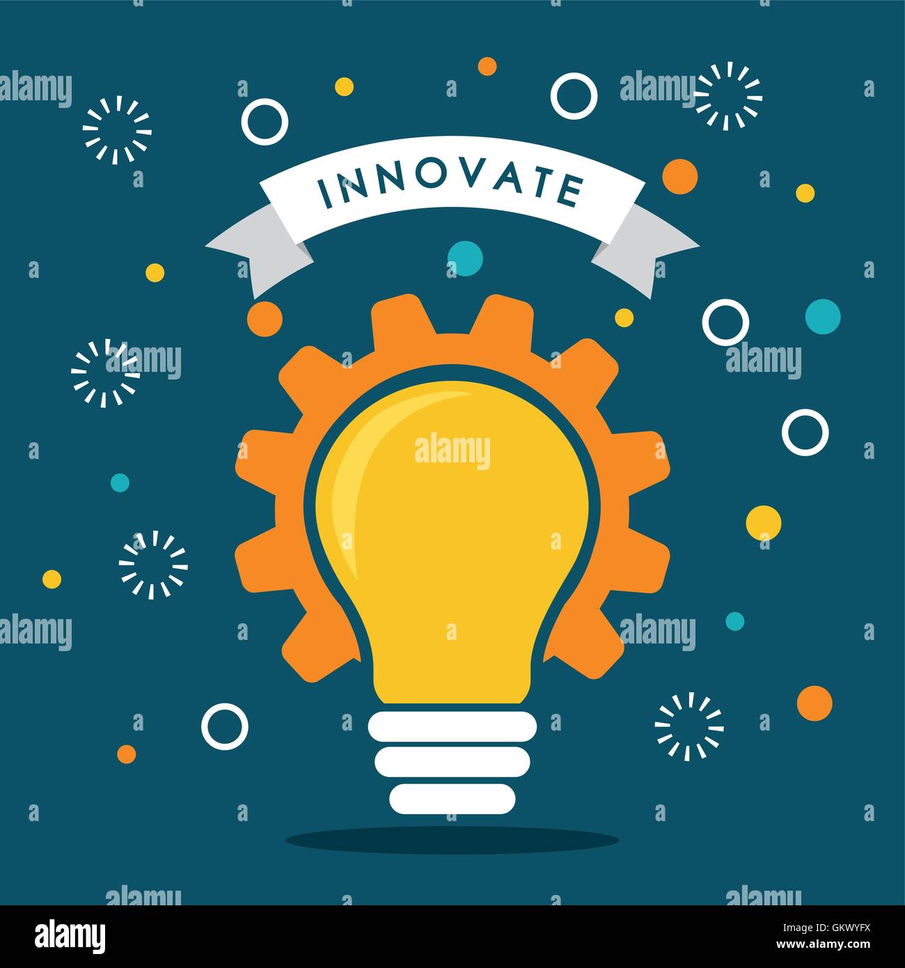 Innovate disign. Idea icon. Flat illustration , vector Stock Vector ...