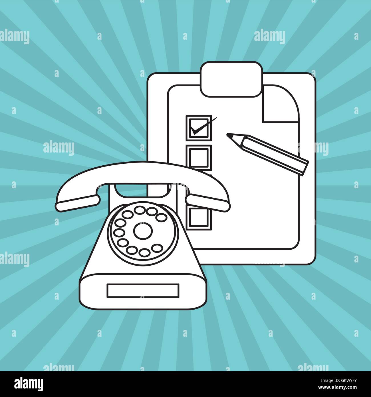 phone and customer service icon design, vector illustration Stock ...