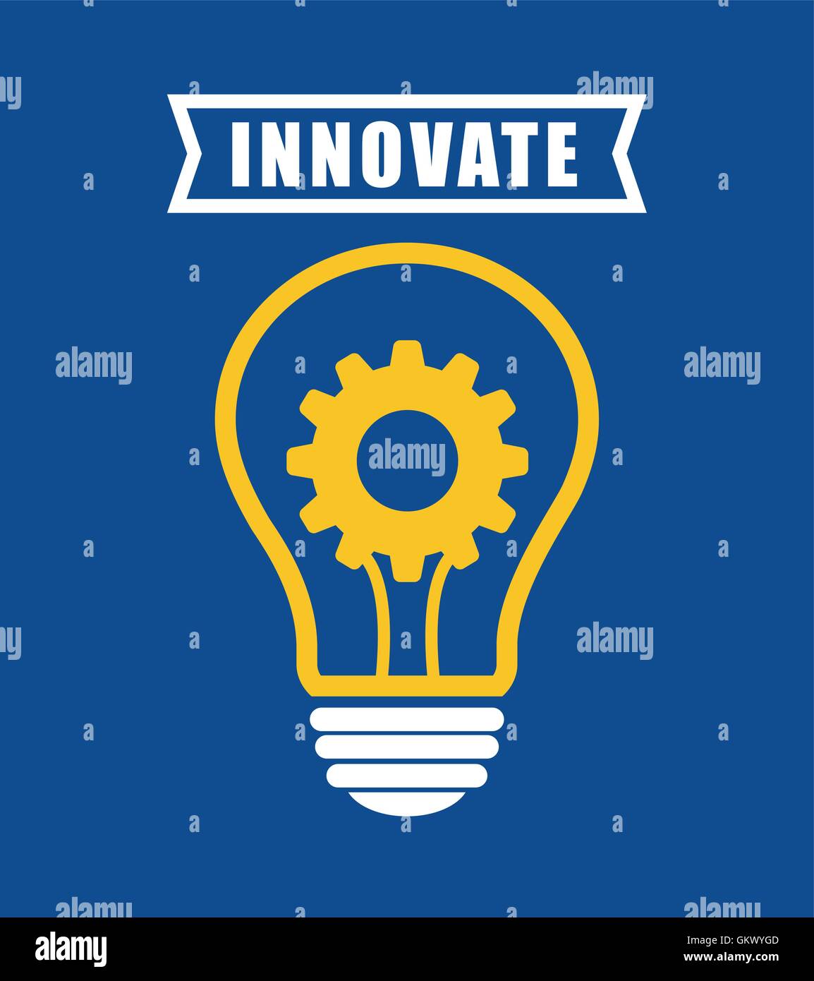 Innovate disign. Idea icon. Flat illustration , vector Stock Vector ...