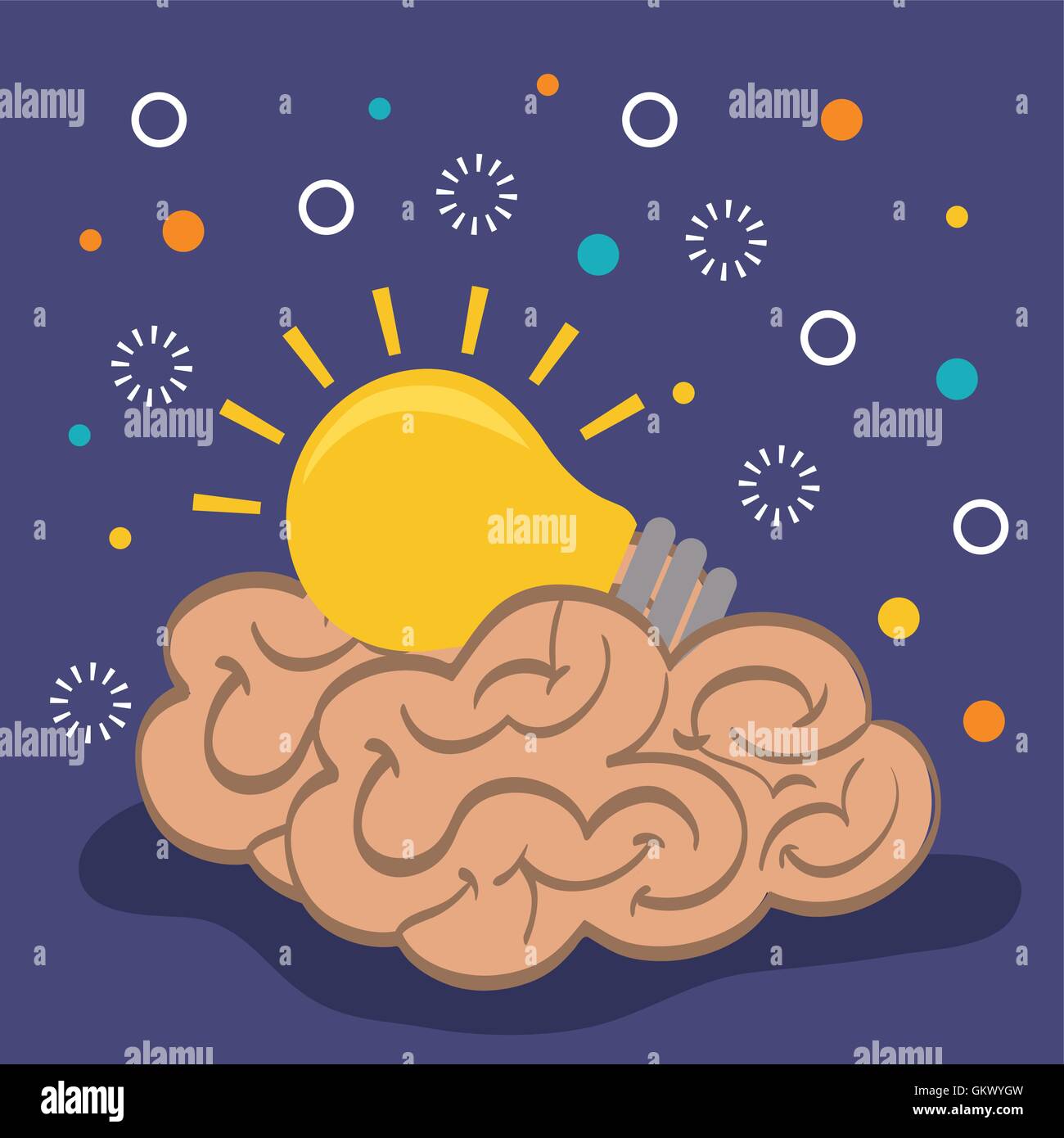 Innovate disign. Idea icon. Flat illustration , vector Stock Vector ...