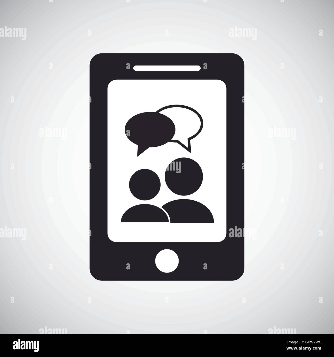 Pictogram with bubble design Stock Vector Image & Art - Alamy