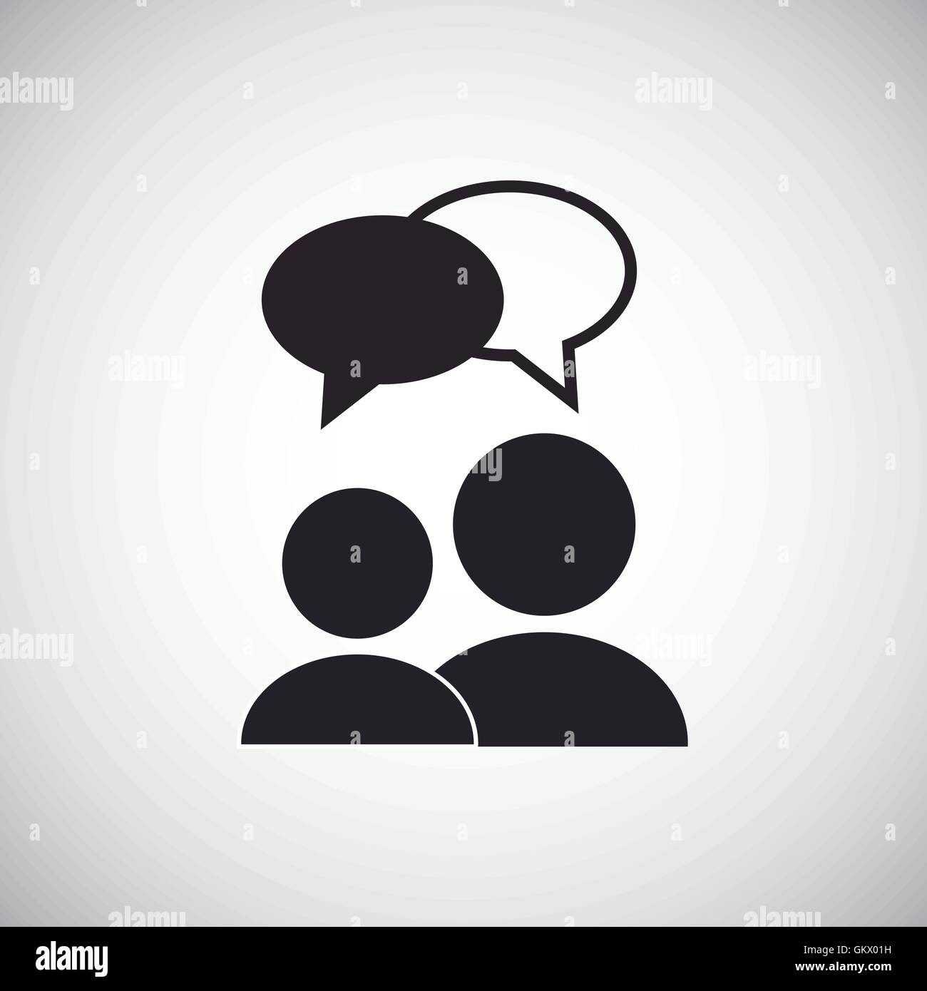 Pictogram with bubble design Stock Vector Image & Art - Alamy