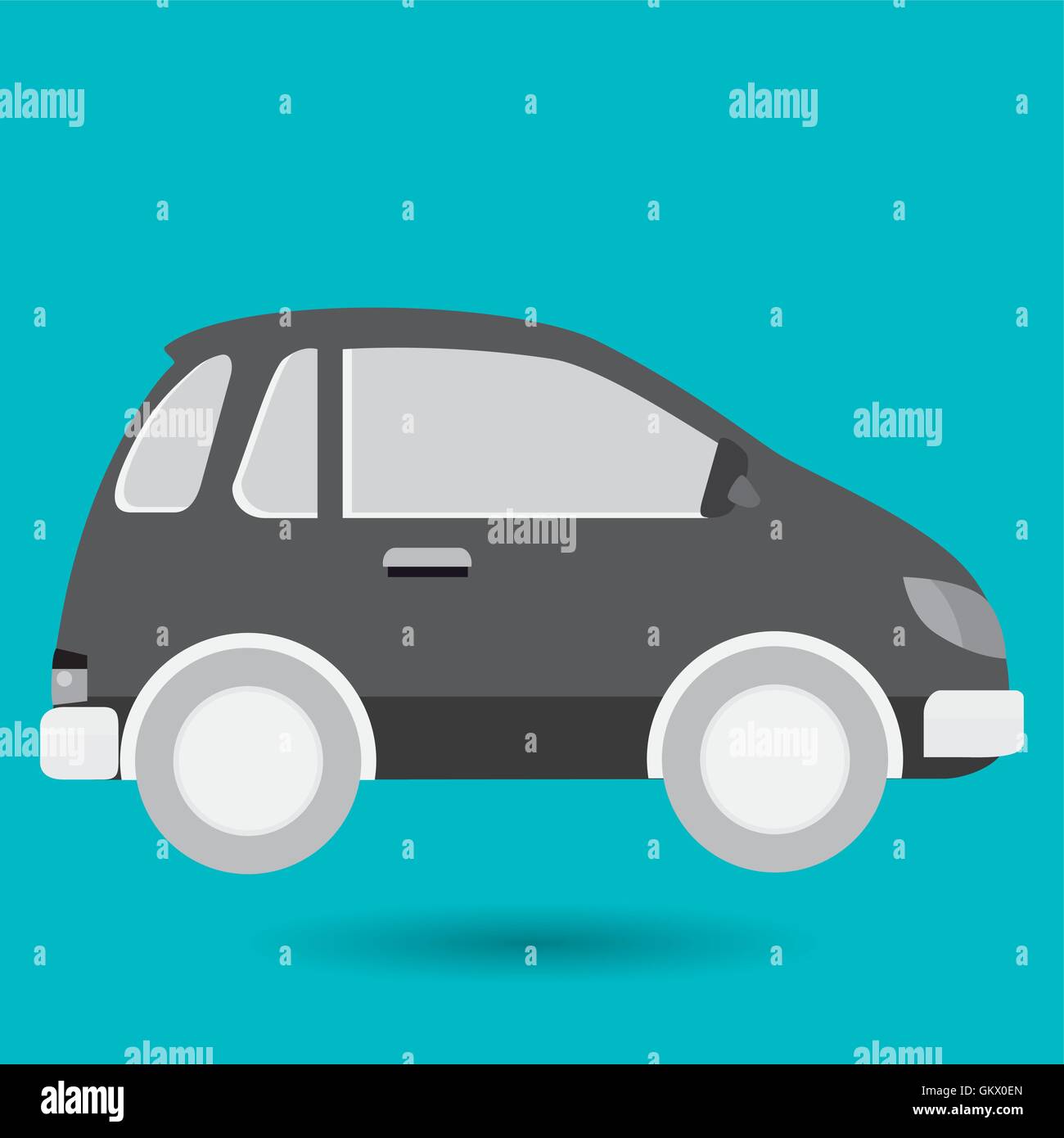 car pin location icon Stock Vector Image & Art - Alamy