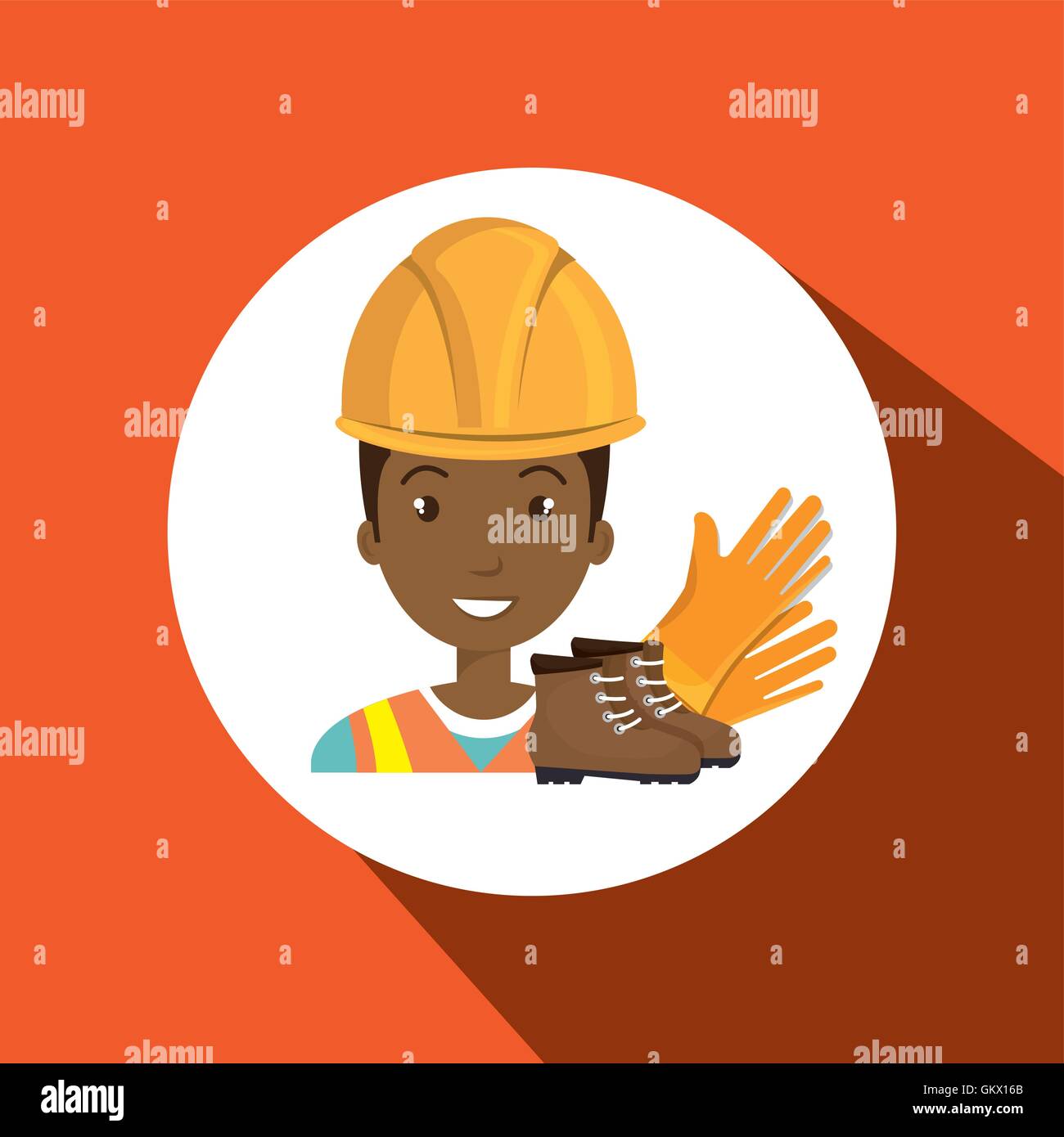 worker protection industrial icon Stock Vector Image & Art - Alamy