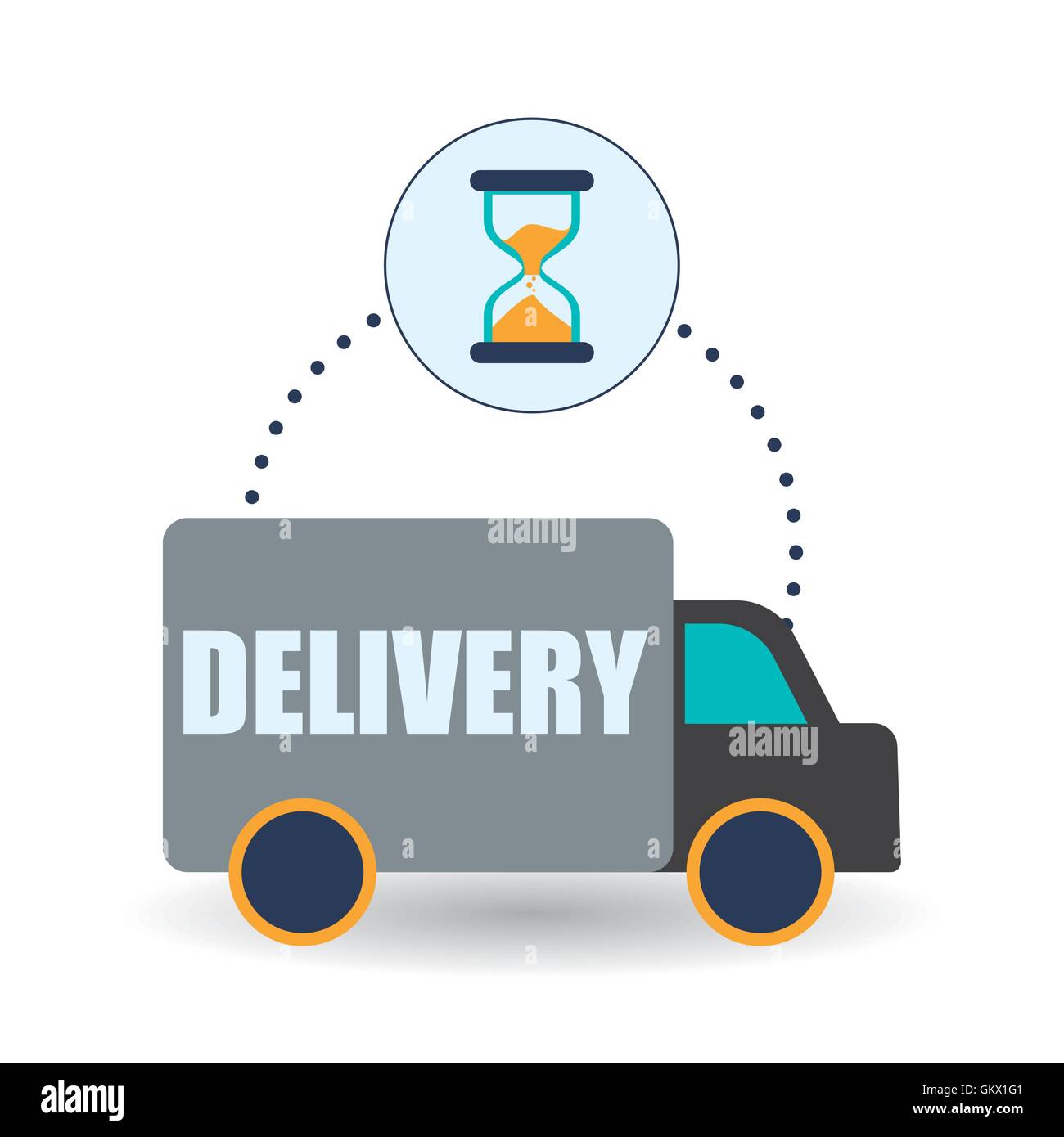 Delivery design. Shopping icon. White background , vector Stock Vector ...