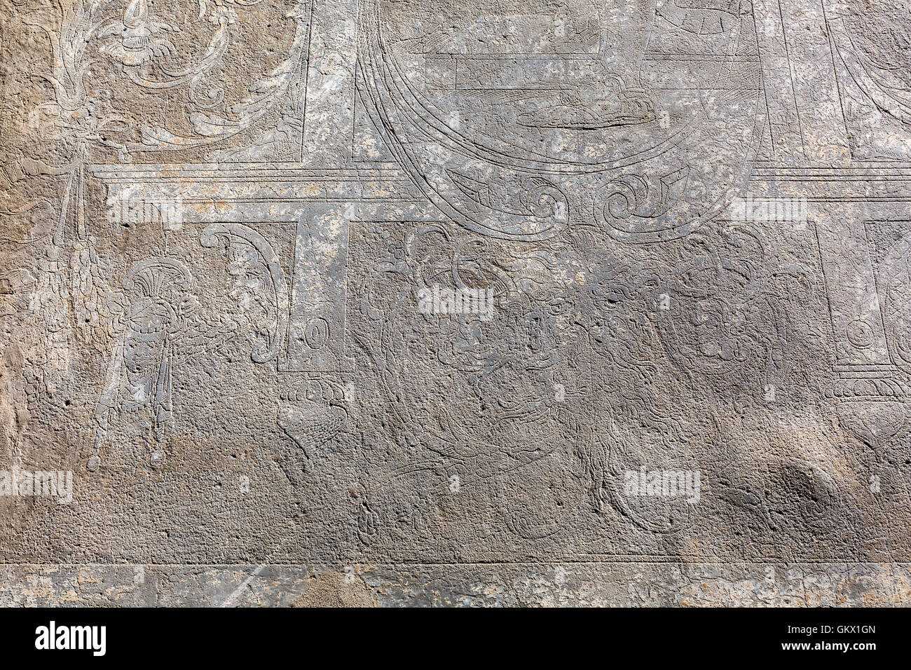 picture of an ancient wall painting for background textures Stock Photo ...