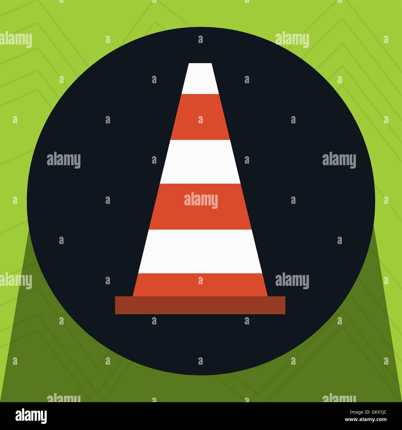 Reflective cone Stock Vector Images - Alamy