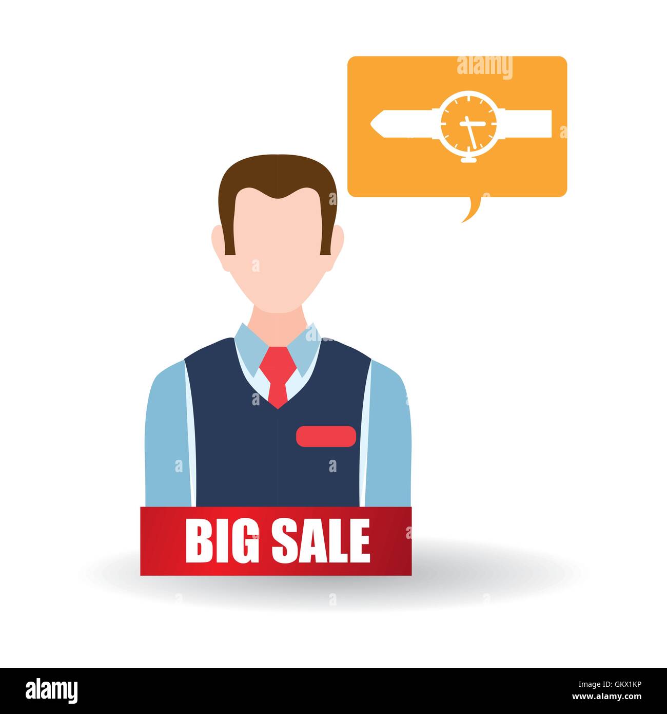 Sales and retail design. Shopping icon. White background , vector Stock ...