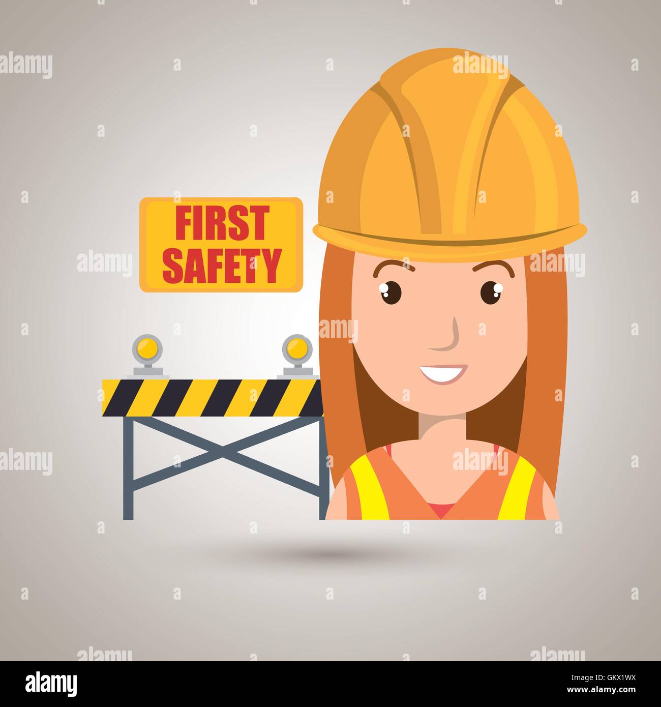 first safety worker icon Stock Vector Image & Art - Alamy