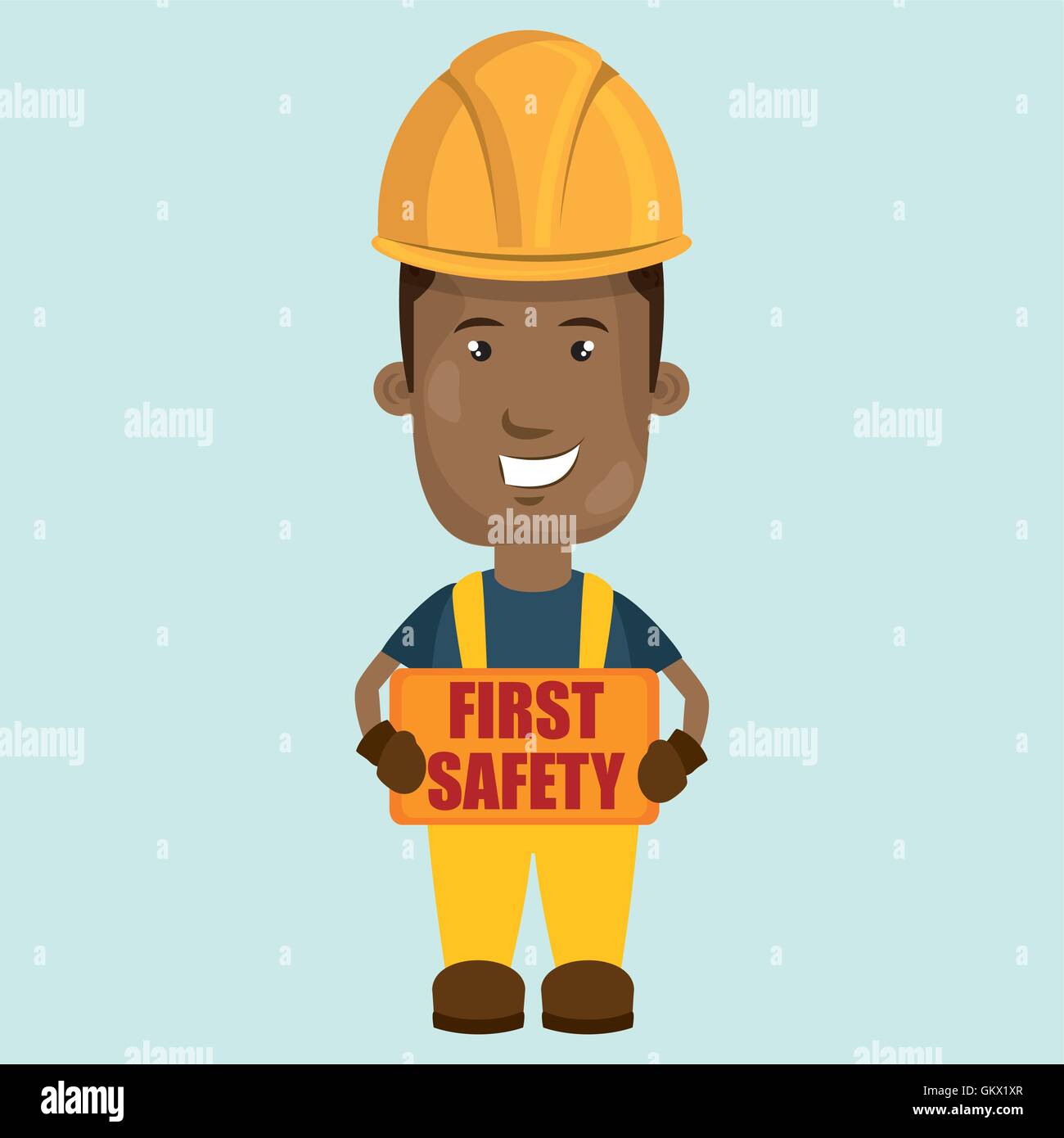 first safety worker icon Stock Vector Image & Art - Alamy