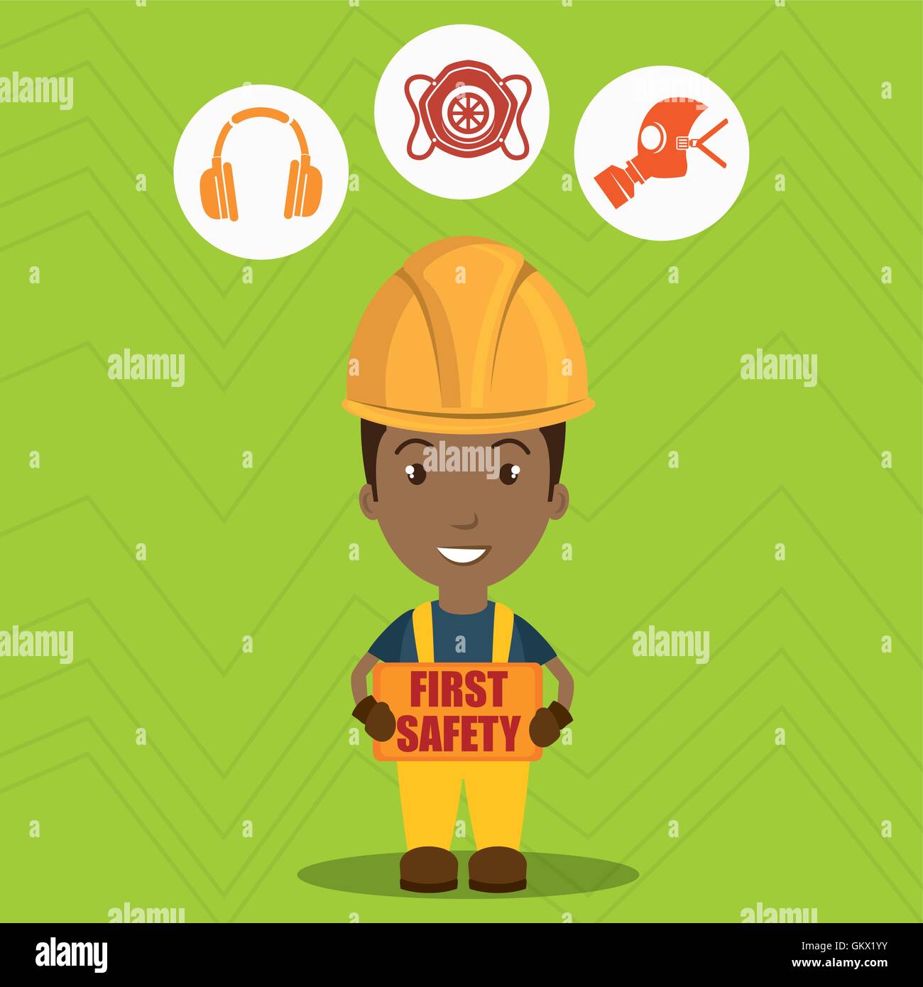 first safety worker icon Stock Vector Image & Art - Alamy