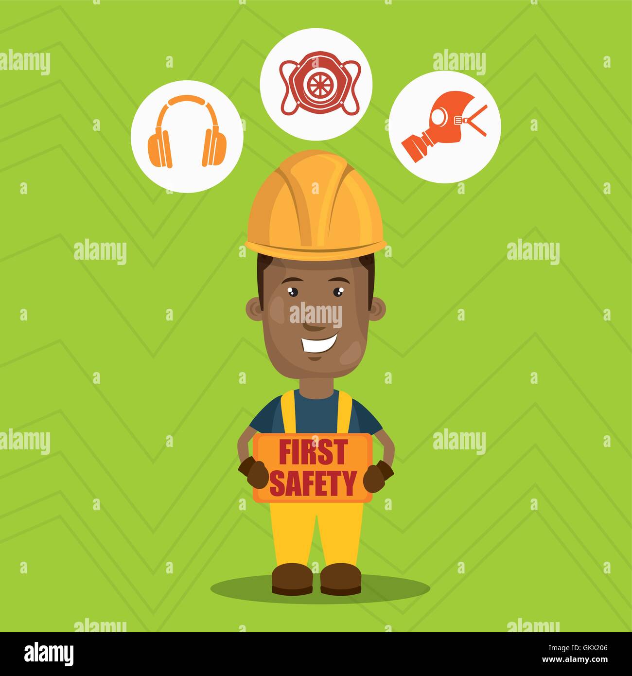 first safety worker icon Stock Vector Image & Art - Alamy