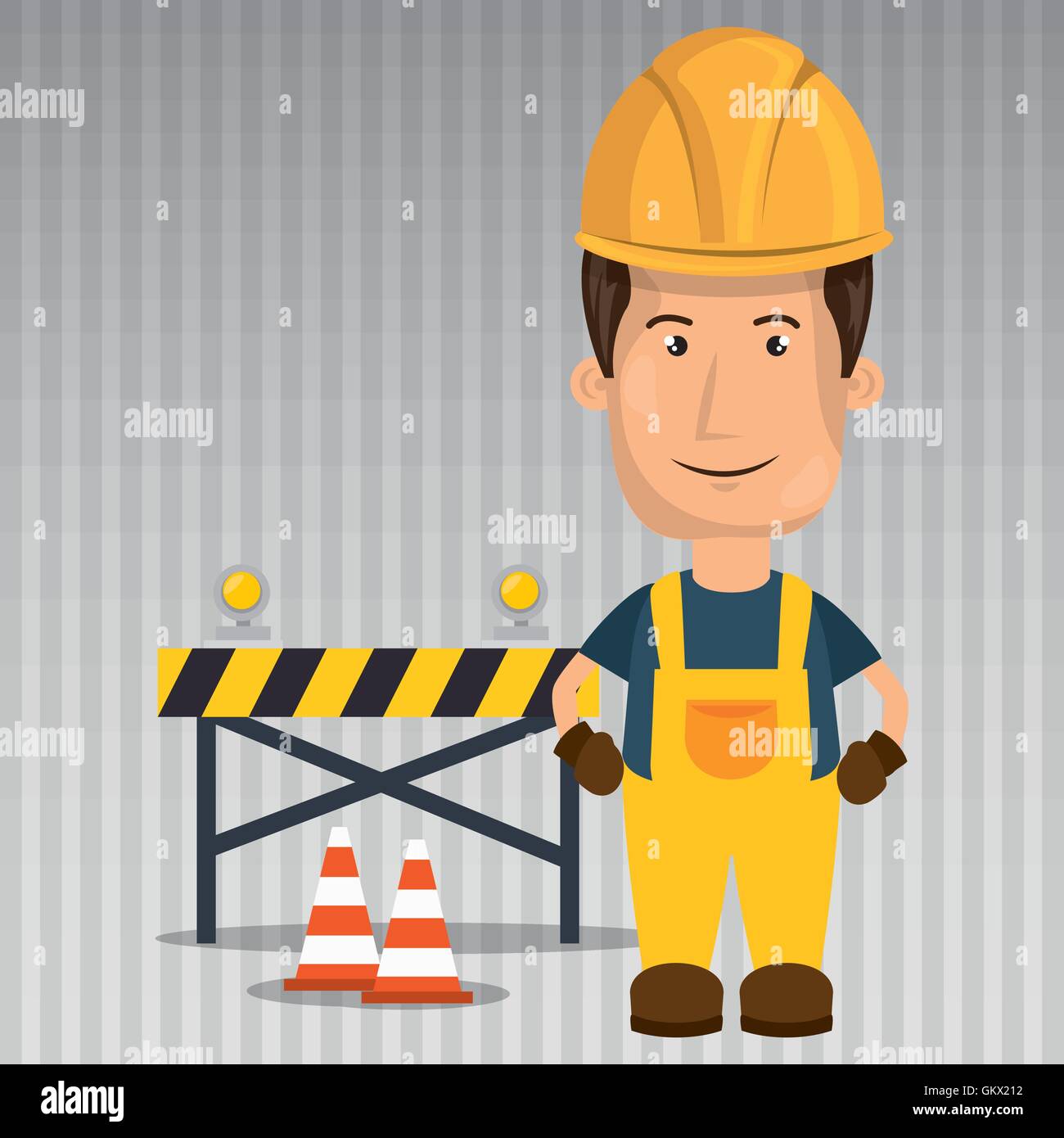worker warning security tool Stock Vector Image & Art - Alamy