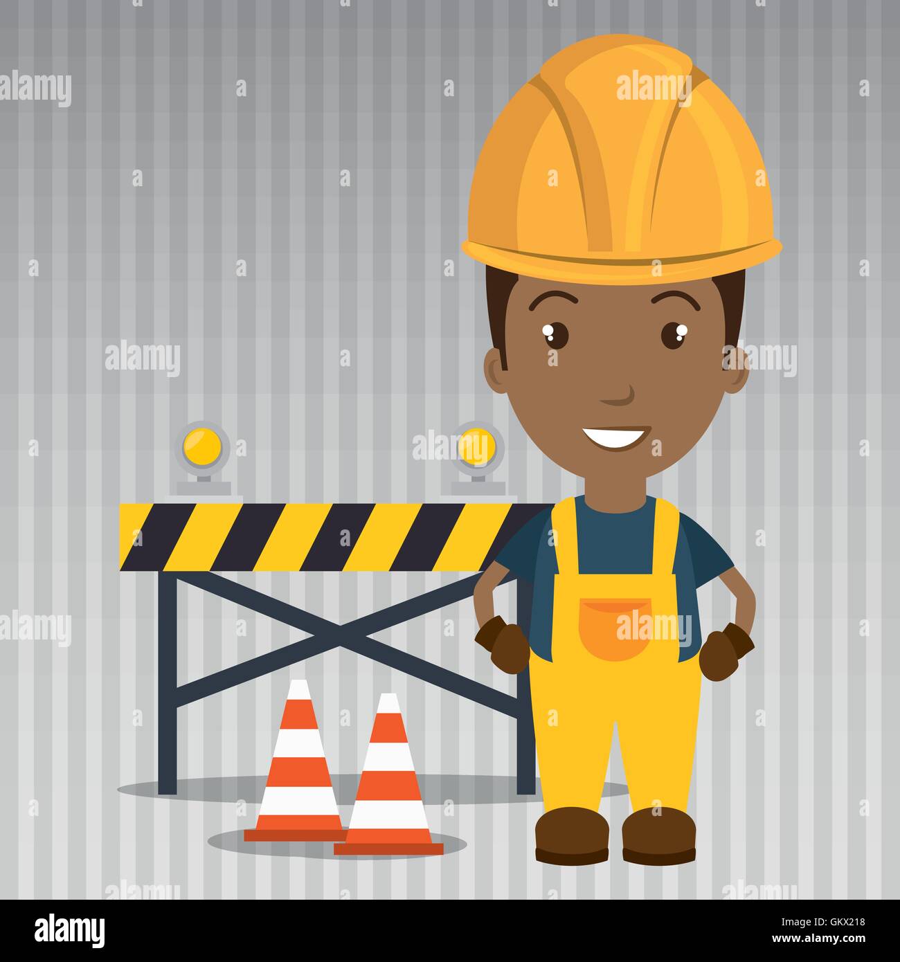 worker warning security tool Stock Vector Image & Art - Alamy