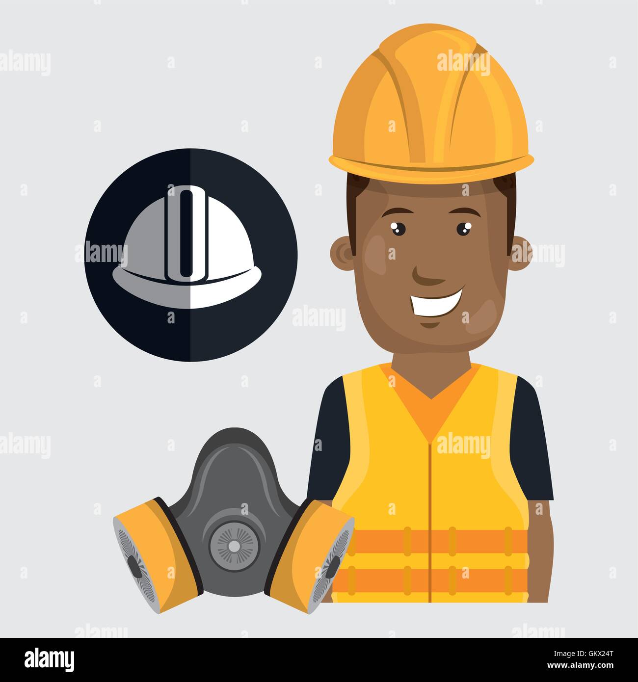 Environmental gas worker Stock Vector Images - Alamy