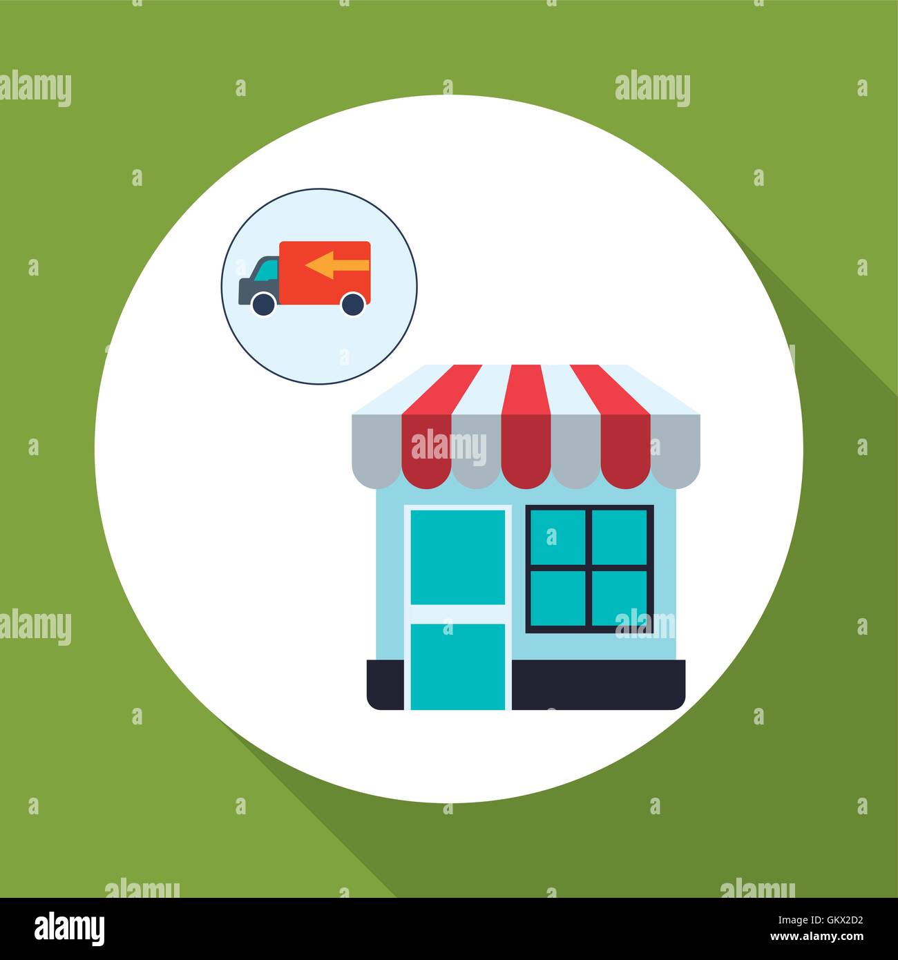 Sales and retail design. Shopping icon. White background , vector Stock ...