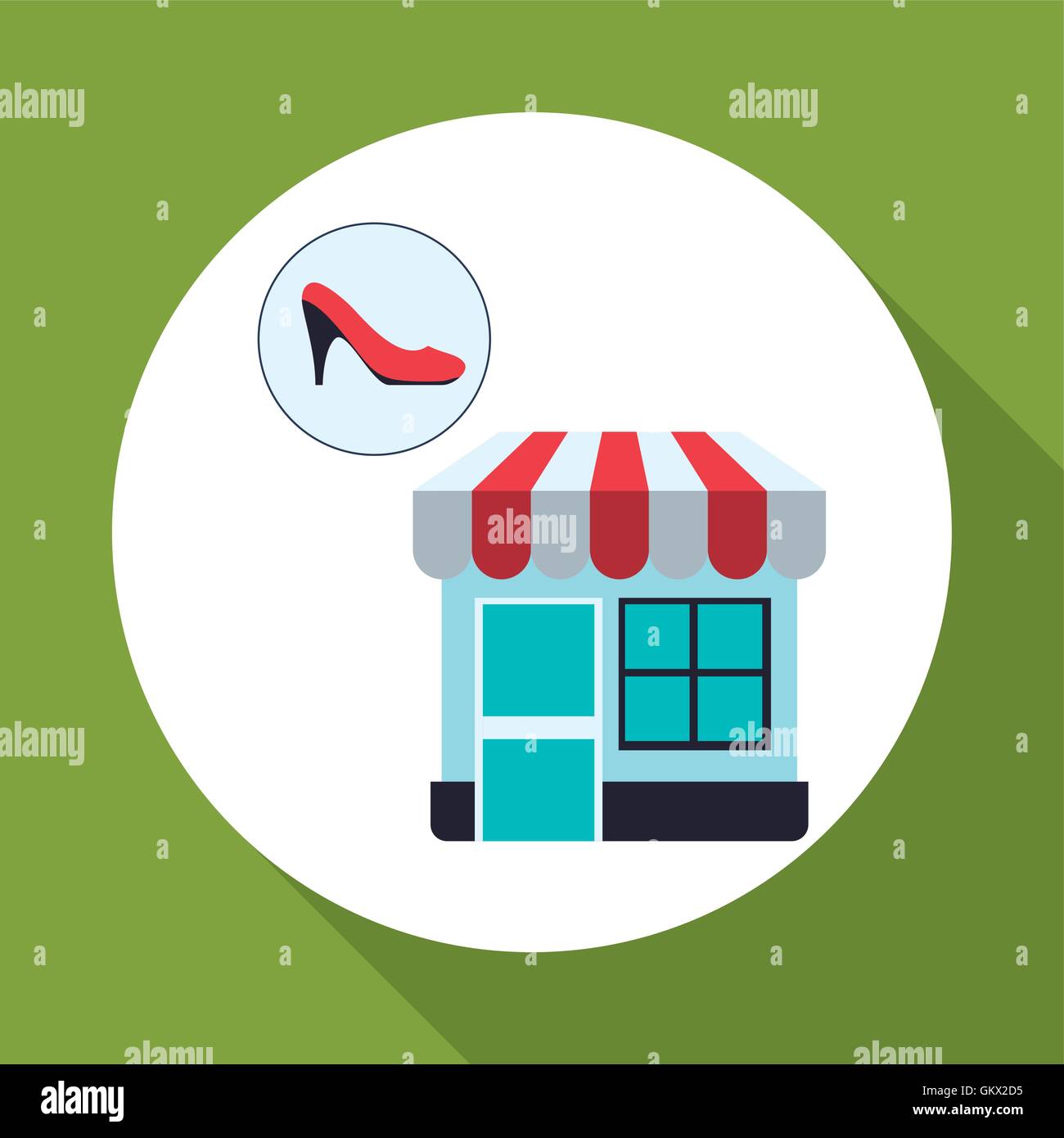 Sales and retail design. Shopping icon. White background , vector Stock ...