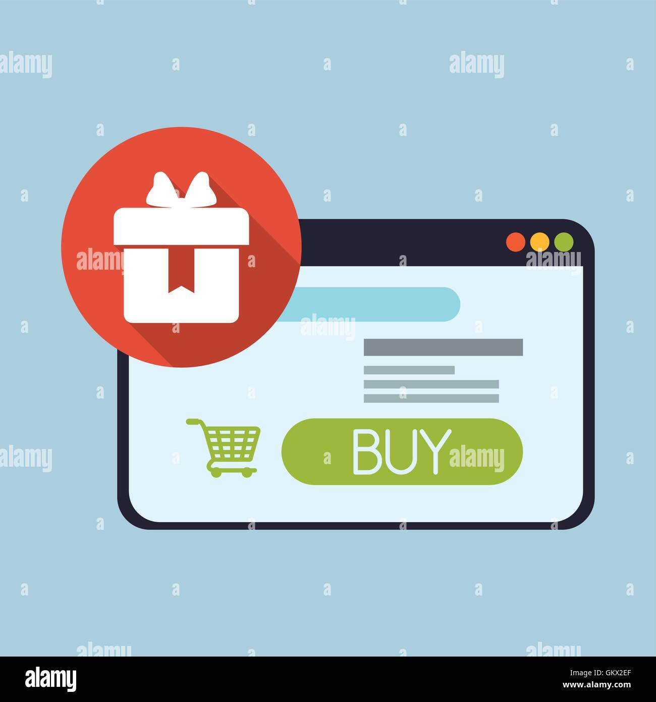 Sales and retail design. Shopping icon. White background , vector Stock ...
