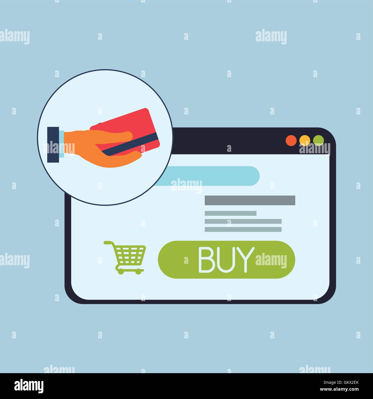Sales and retail design. Shopping icon. White background , vector Stock ...