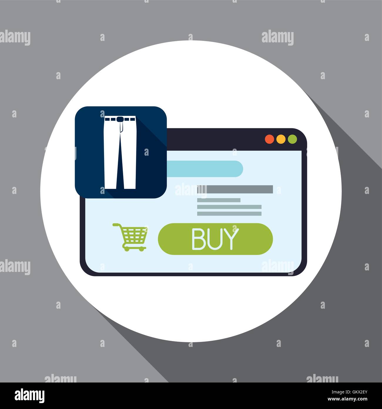 Sales and retail design. Shopping icon. White background , vector Stock ...
