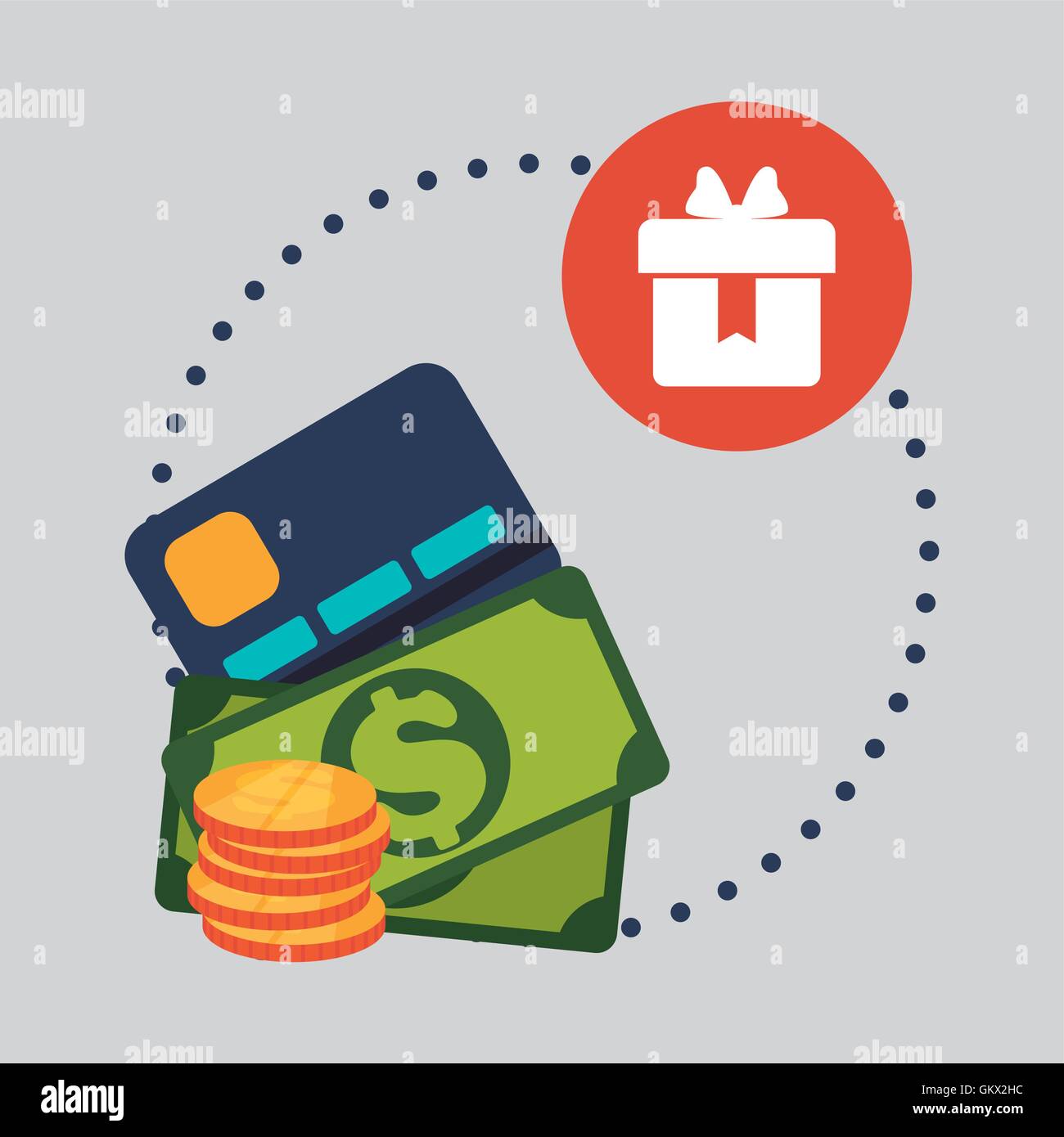 Sales and retail design. Shopping icon. White background , vector Stock ...