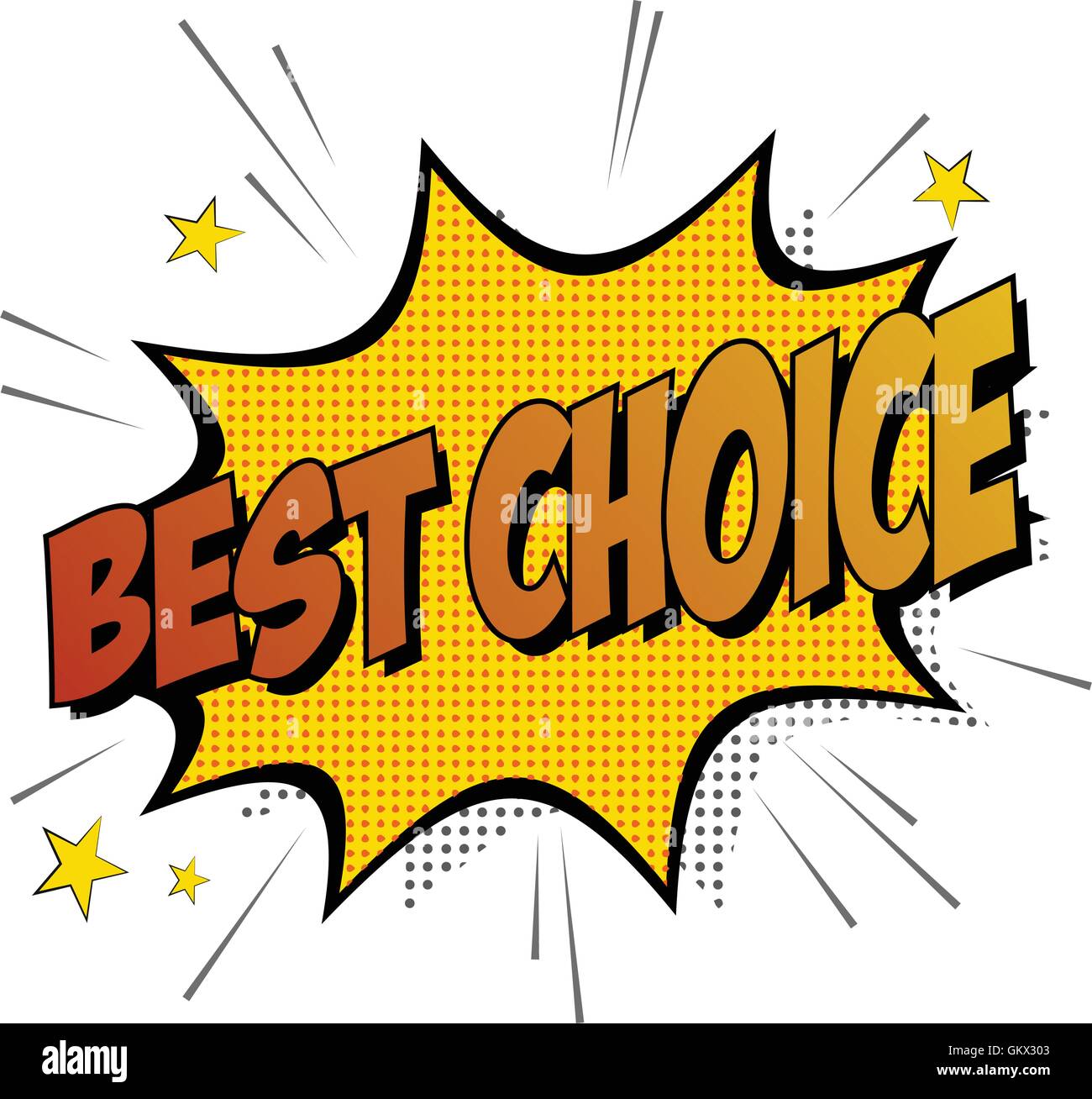 Isolated sales comic expression on white background, Vector ...