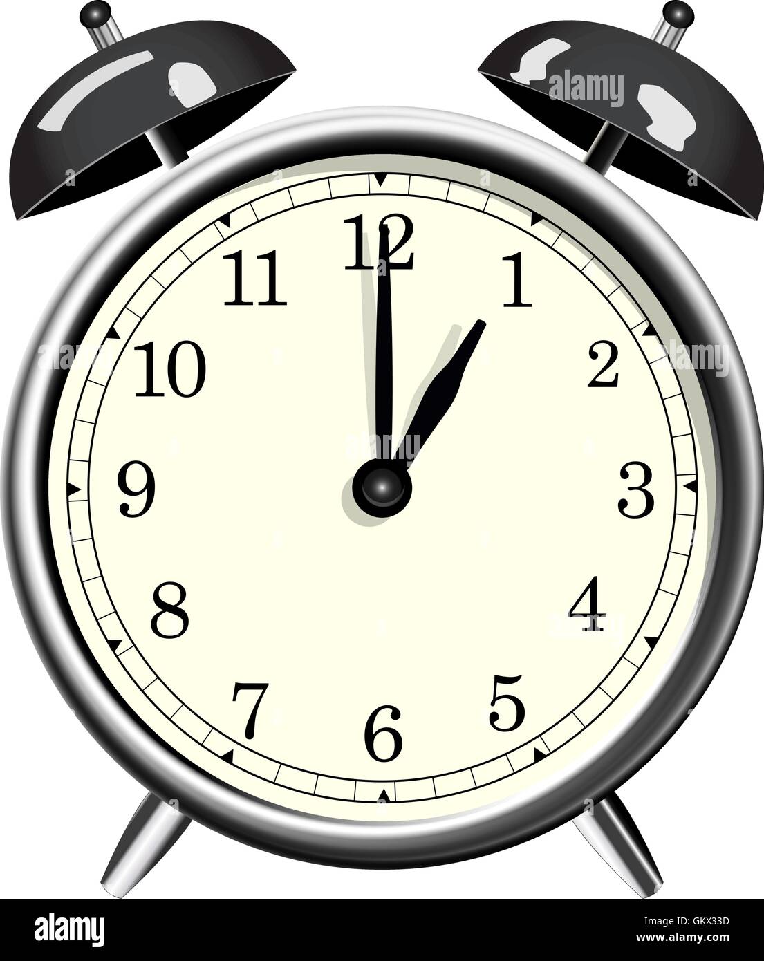 Old alarm clock over hi-res stock photography and images - Alamy