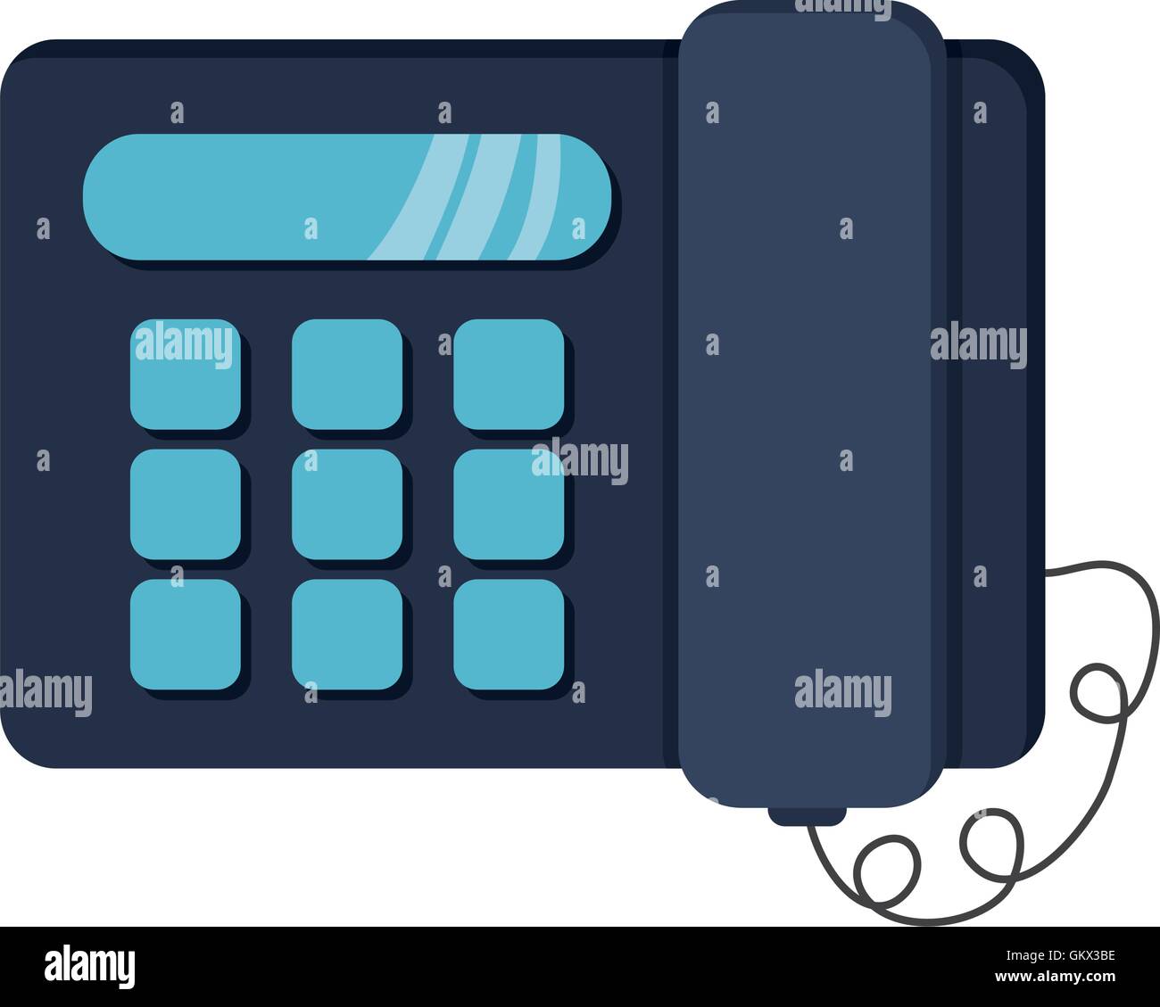landline telephone icon Stock Vector Image & Art - Alamy