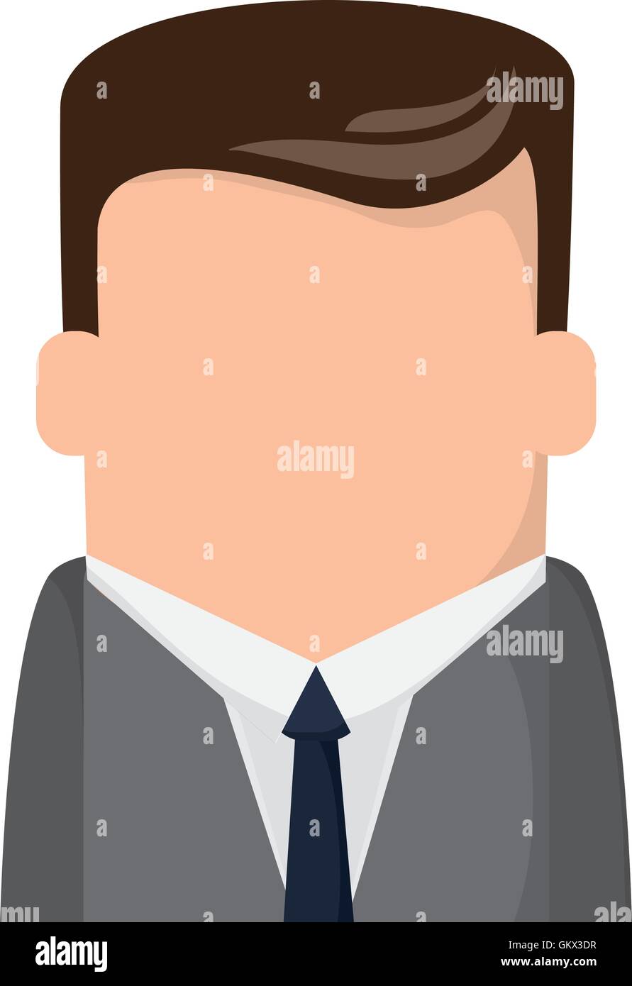 faceless businessman icon Stock Vector Image & Art - Alamy